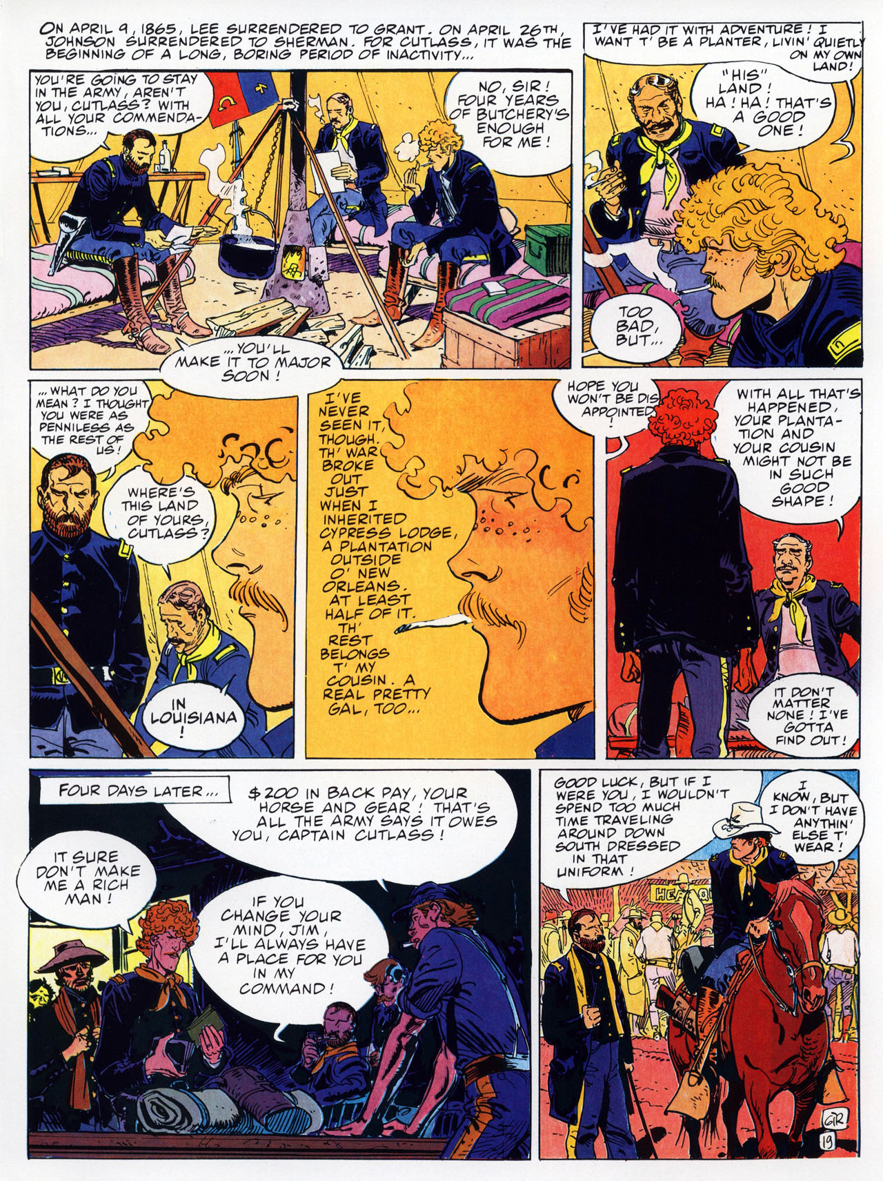 Read online Epic Graphic Novel: Moebius comic - Issue # TPB 8