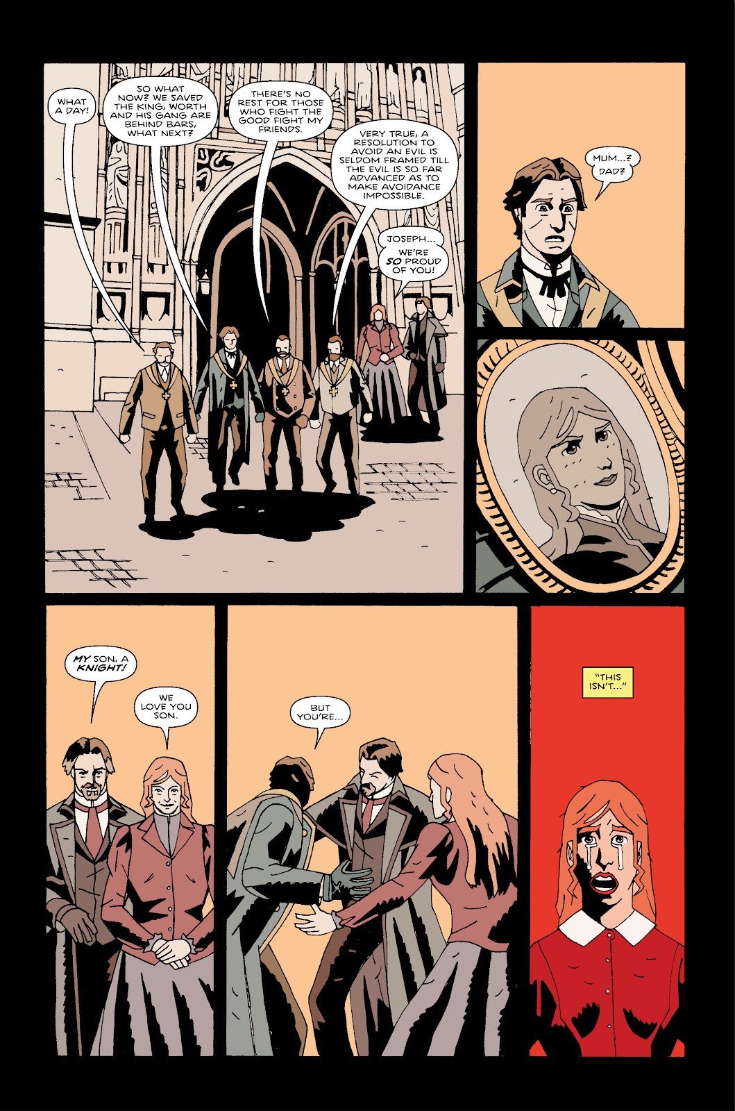 Read online Merrick: The Sensational Elephantman comic - Issue #6