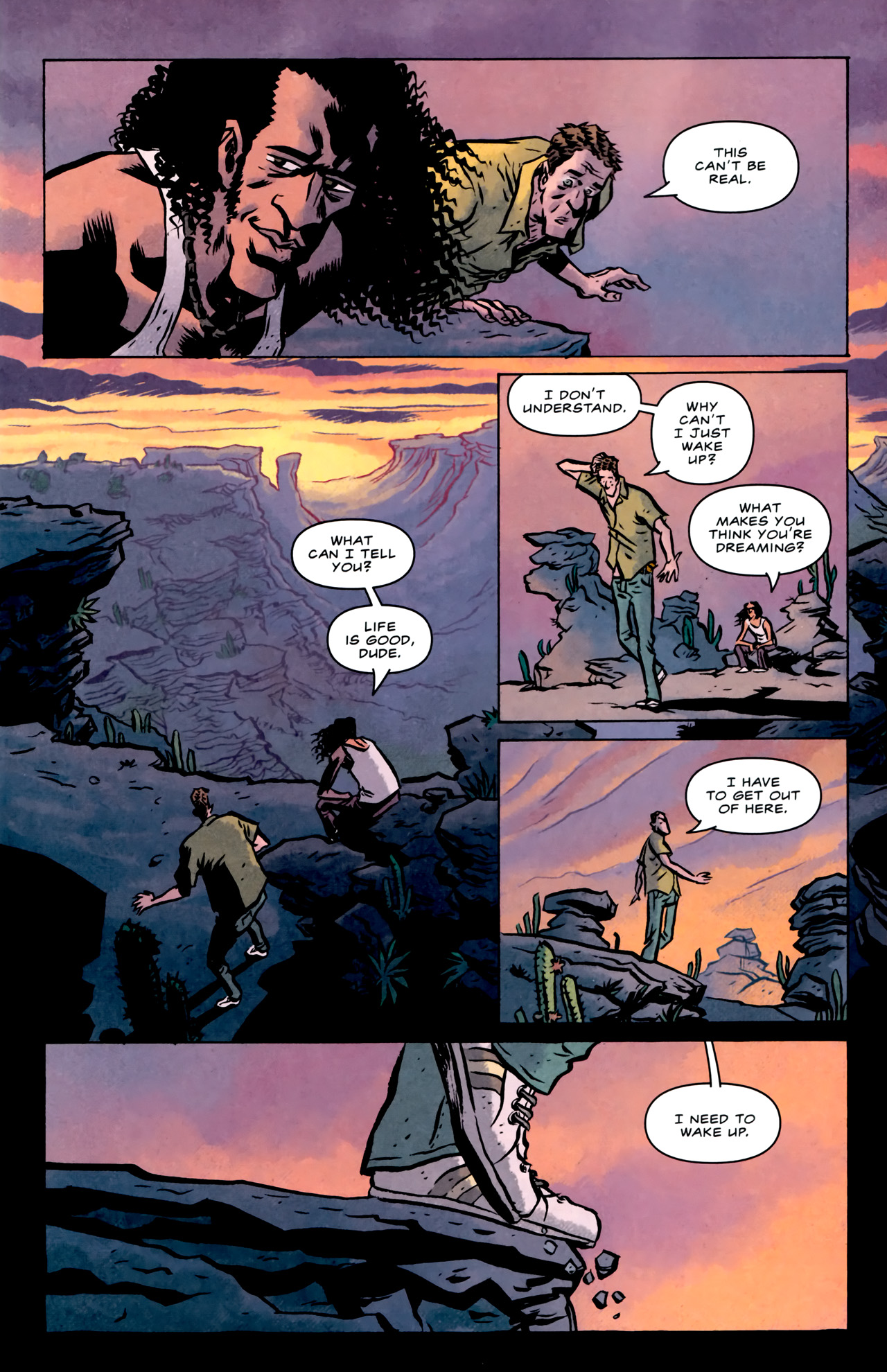 Read online Daytripper comic - Issue #9