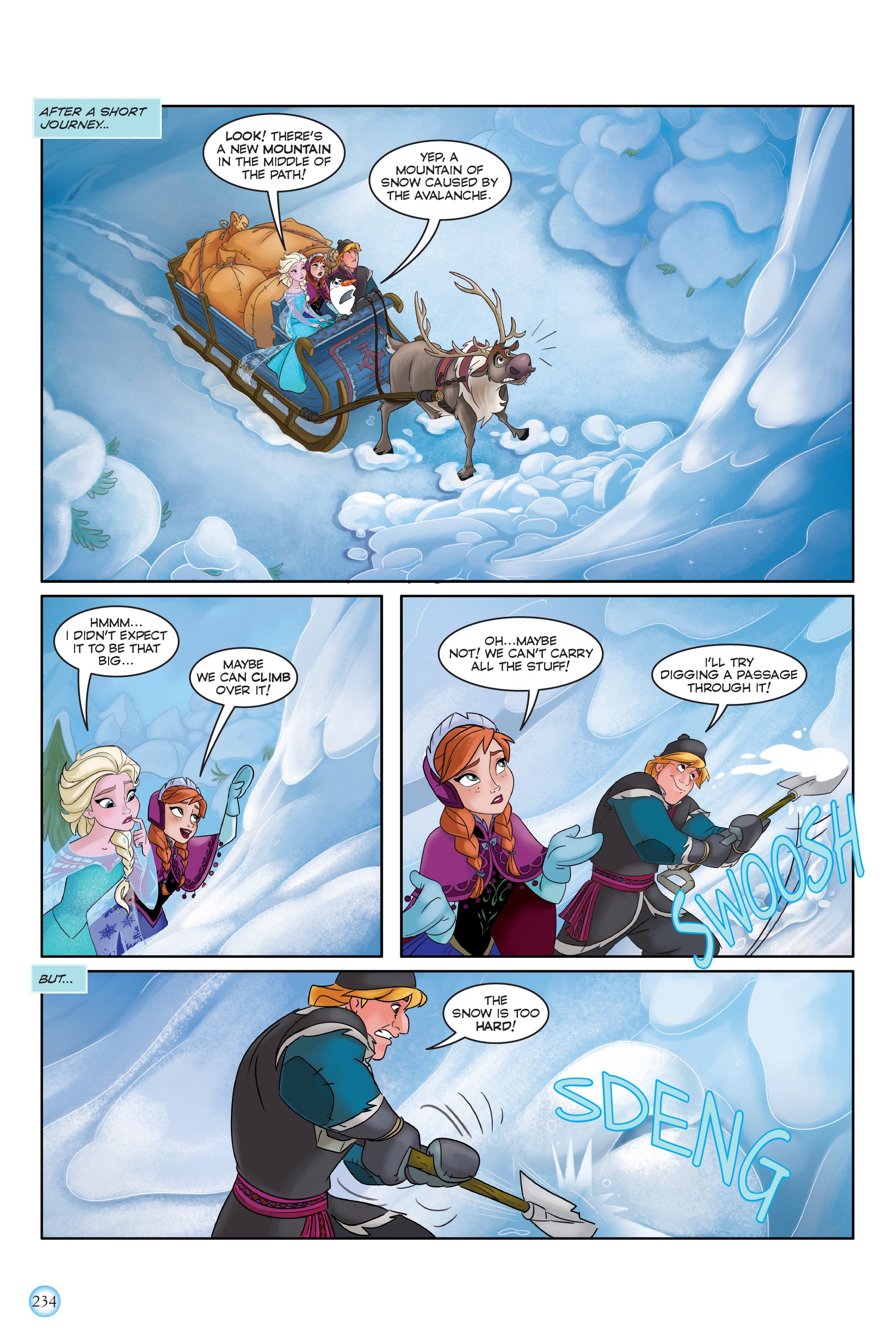Read online Frozen Adventures: Flurries of Fun comic - Issue # TPB (Part 3)