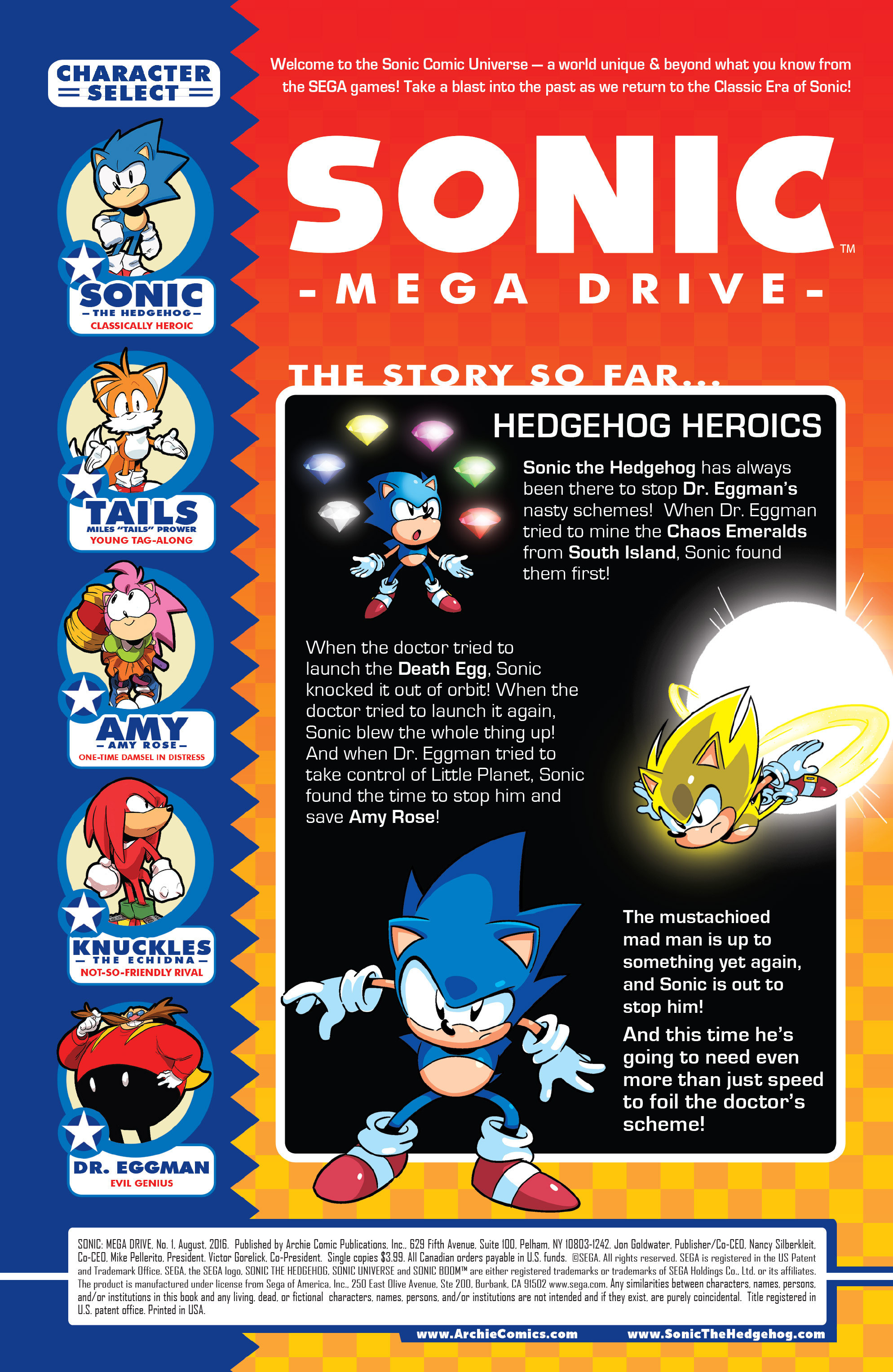 Read online Sonic: Mega Drive comic - Issue # Full