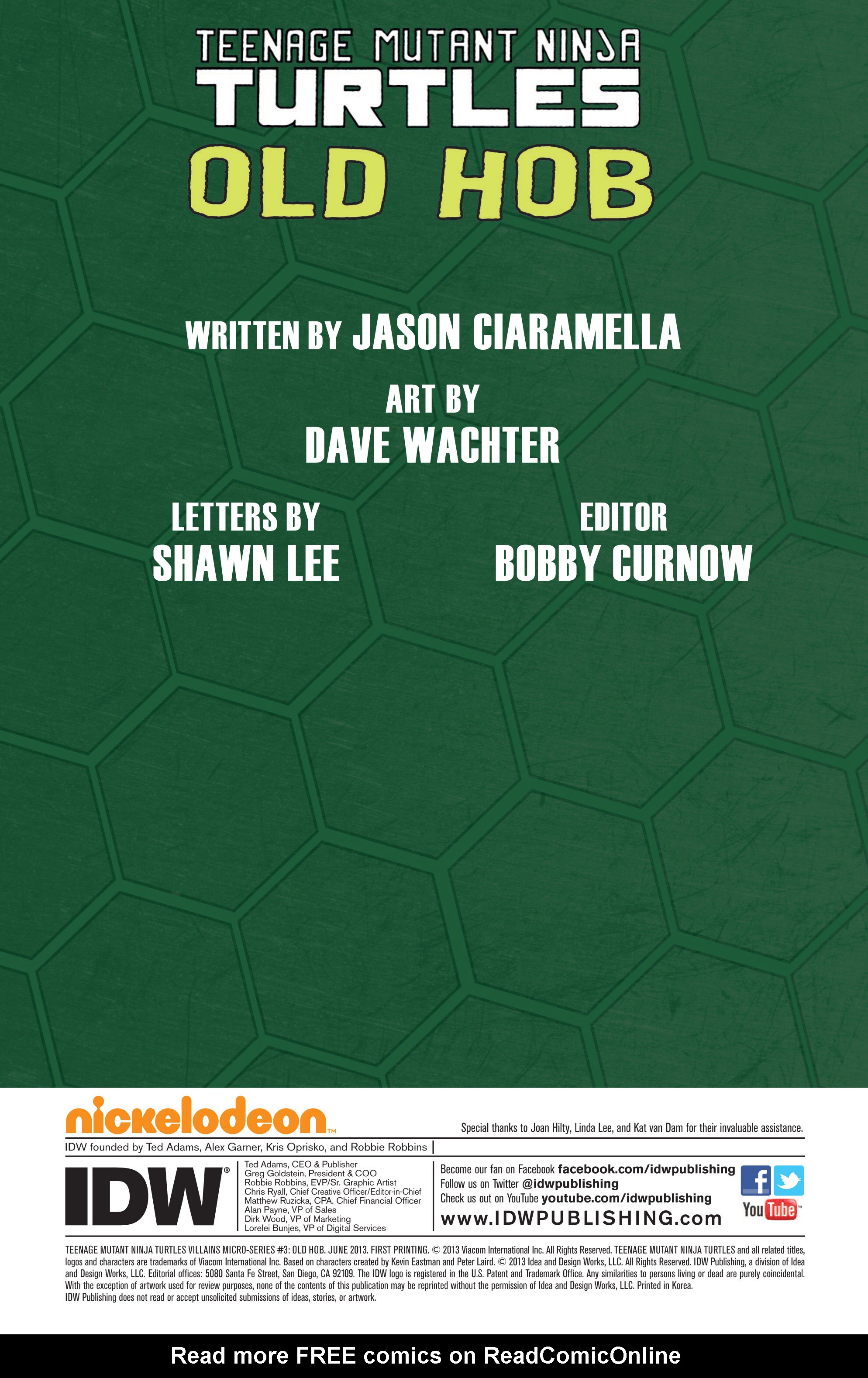 Read online Teenage Mutant Ninja Turtles Villains Microseries comic ...