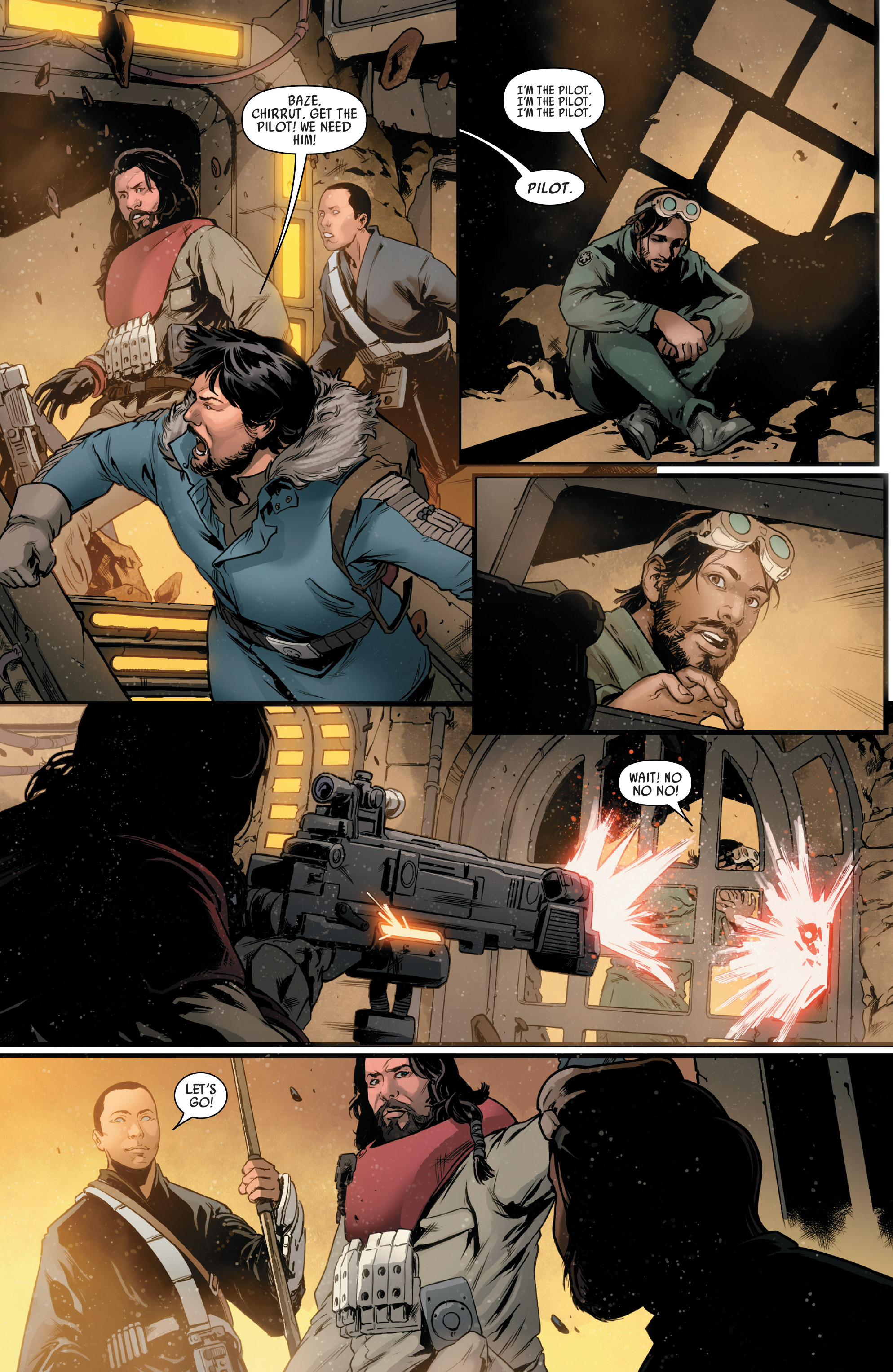 Read online Star Wars: Rogue One Adaptation comic - Issue #3