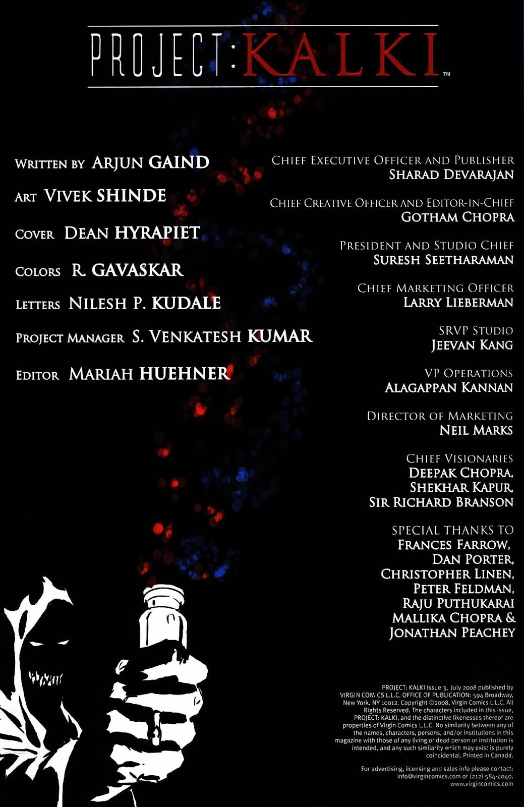 Read online Project: Kalki comic - Issue #3