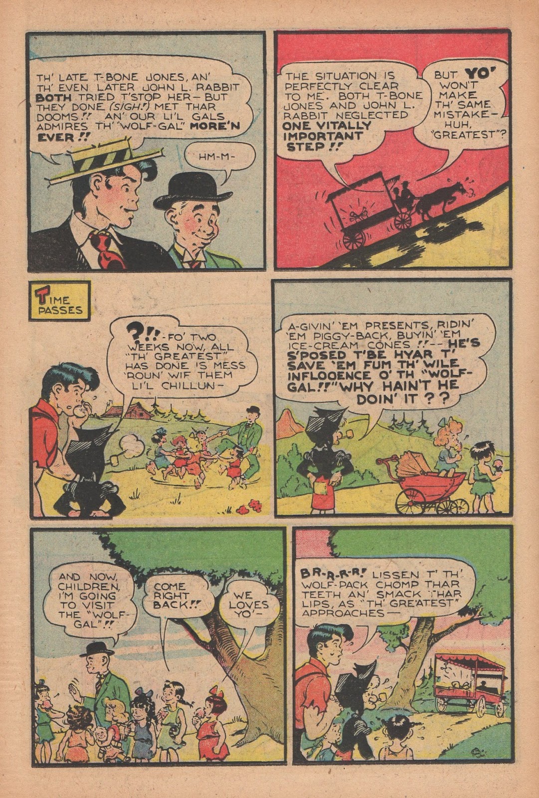 Read online Al Capp's Wolf Gal comic - Issue #1