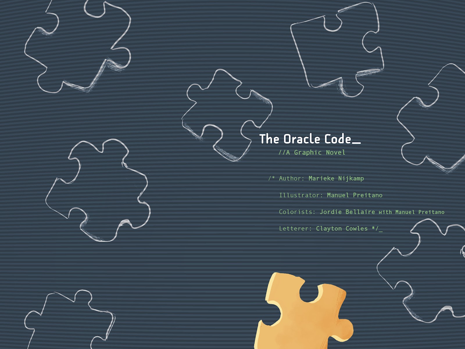 Read online The Oracle Code comic - Issue # TPB (Part 1)