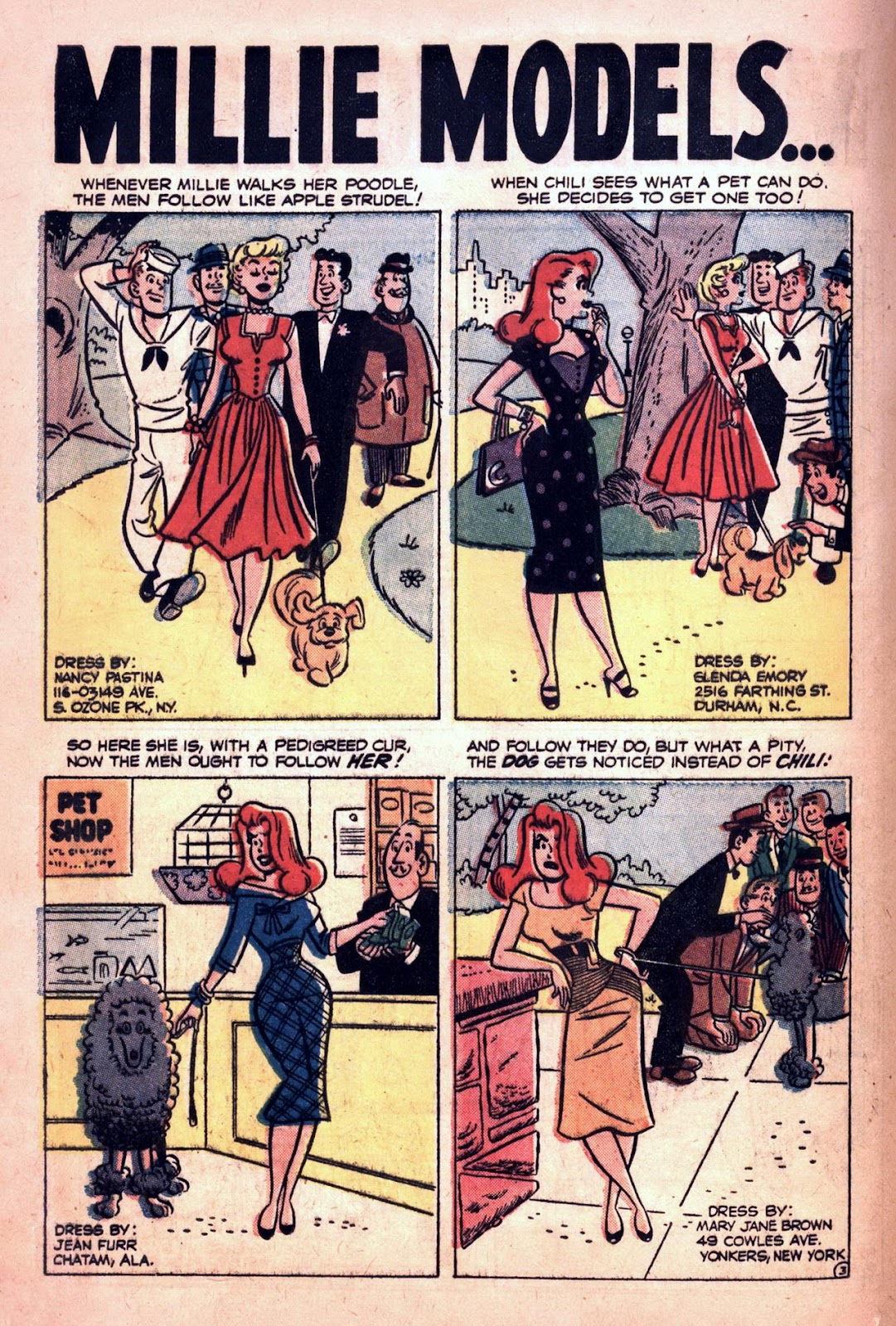 Read online Millie the Model comic - Issue #70