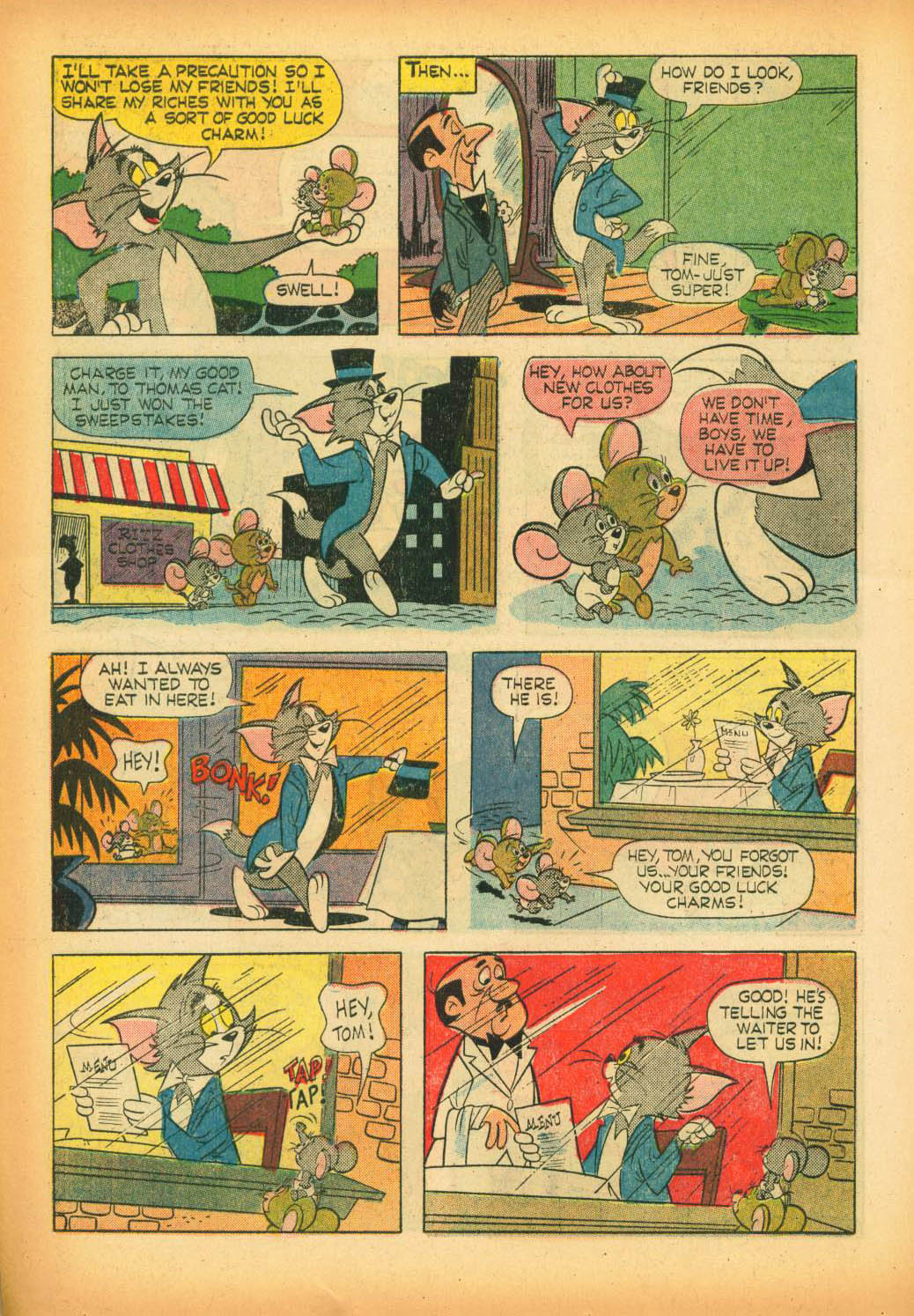 Read online Tom and Jerry comic - Issue #222
