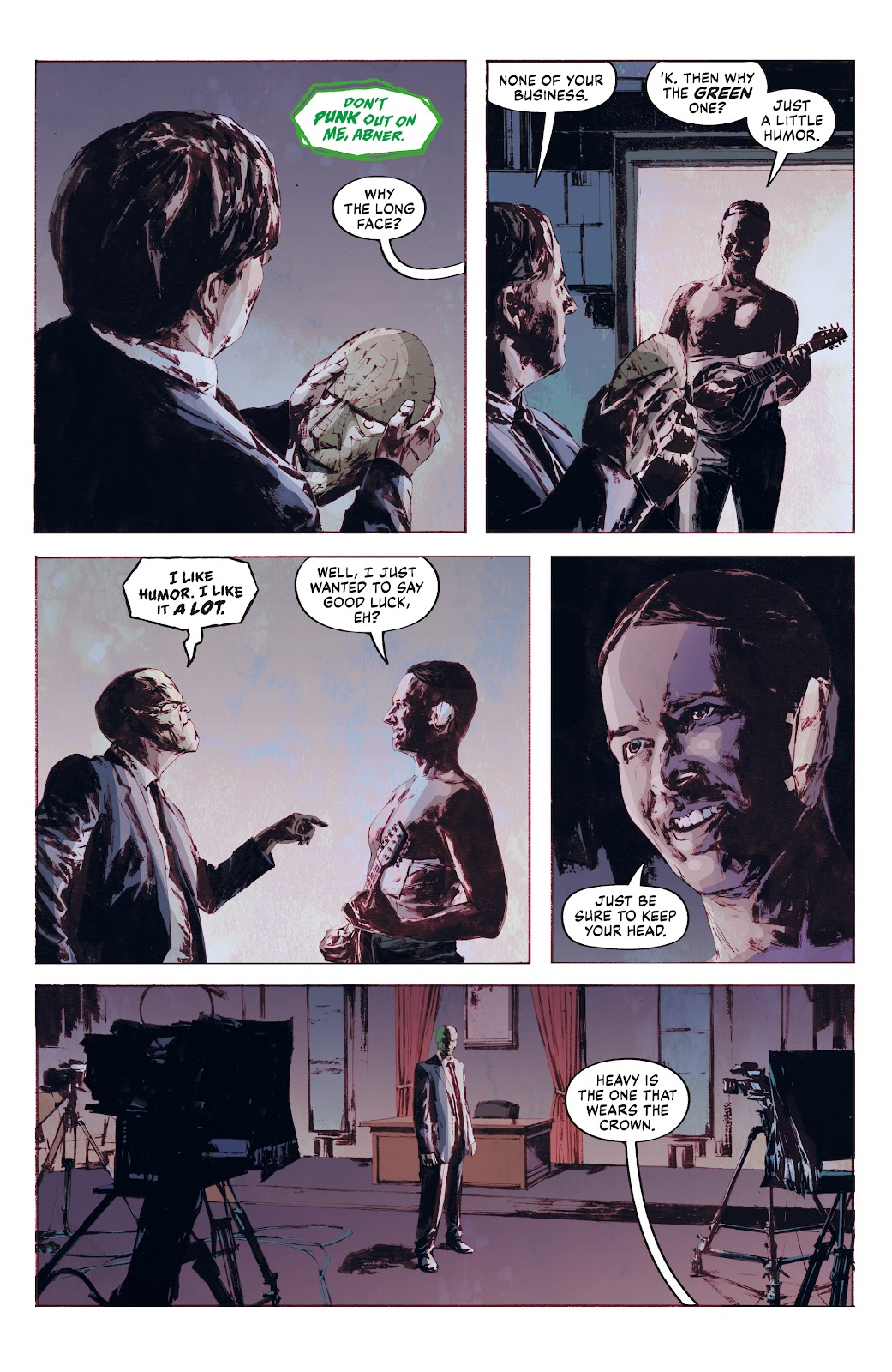 Read online The Mask: I Pledge Allegiance to the Mask comic - Issue #2