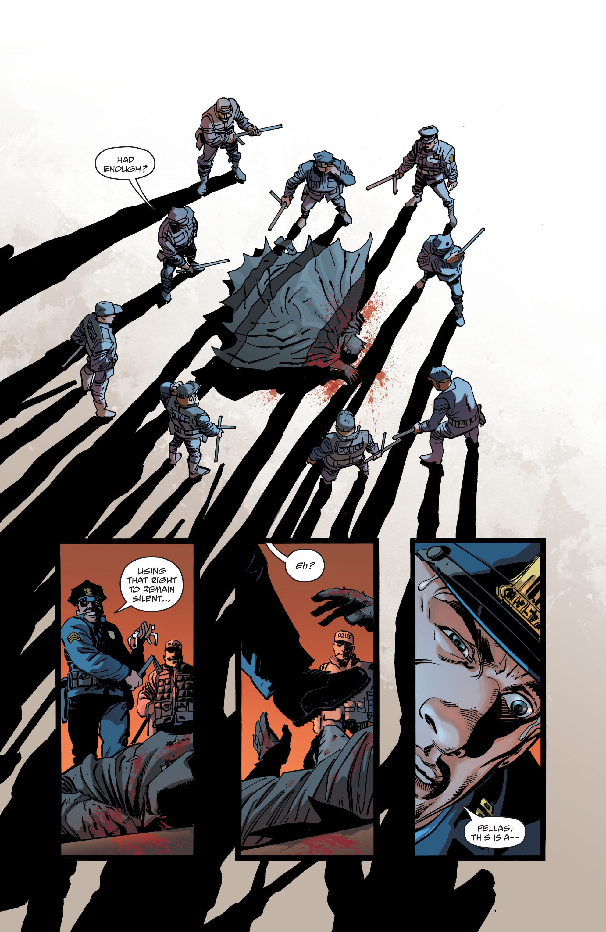 Read online Dark Knight III: The Master Race comic - Issue #1