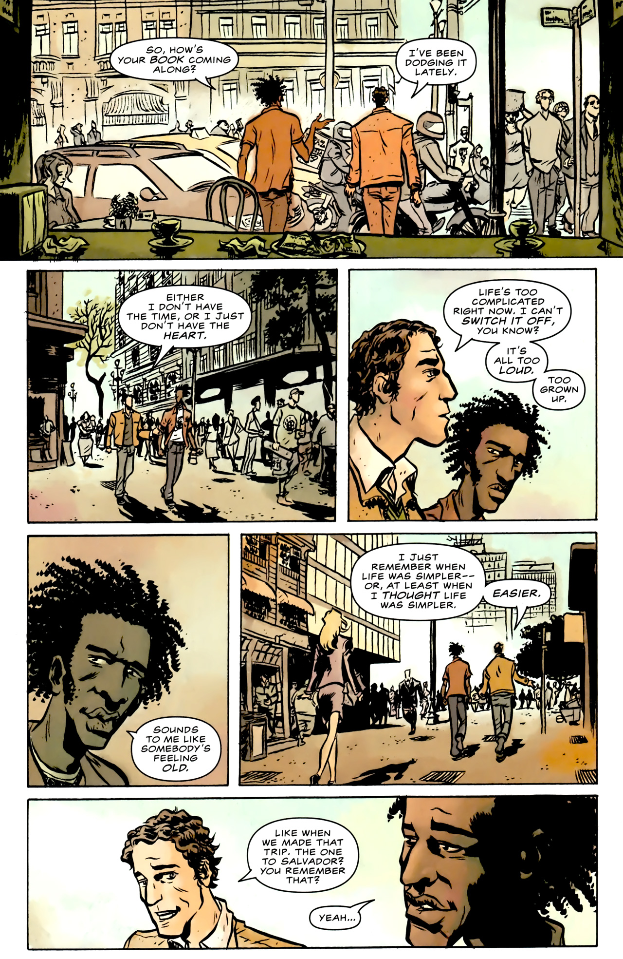 Daytripper 01 | Read Daytripper 01 comic online in high quality. Read Full Comic online for free ...