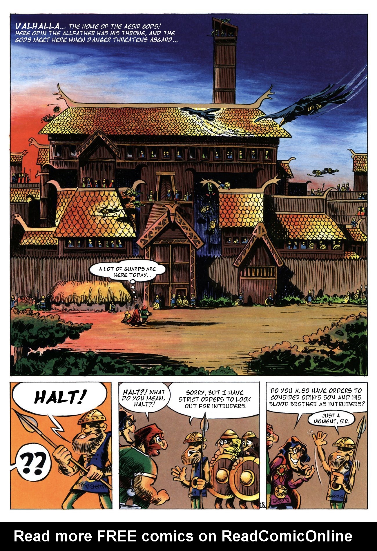 Read online Valhalla comic - Issue #1