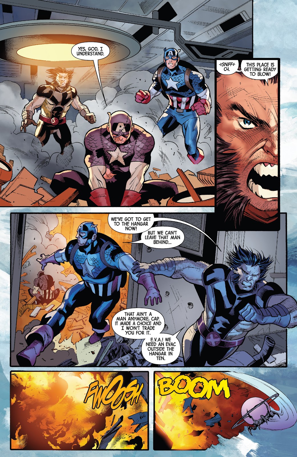 Read online Wolverine & Captain America: Weapon Plus comic - Issue # Full
