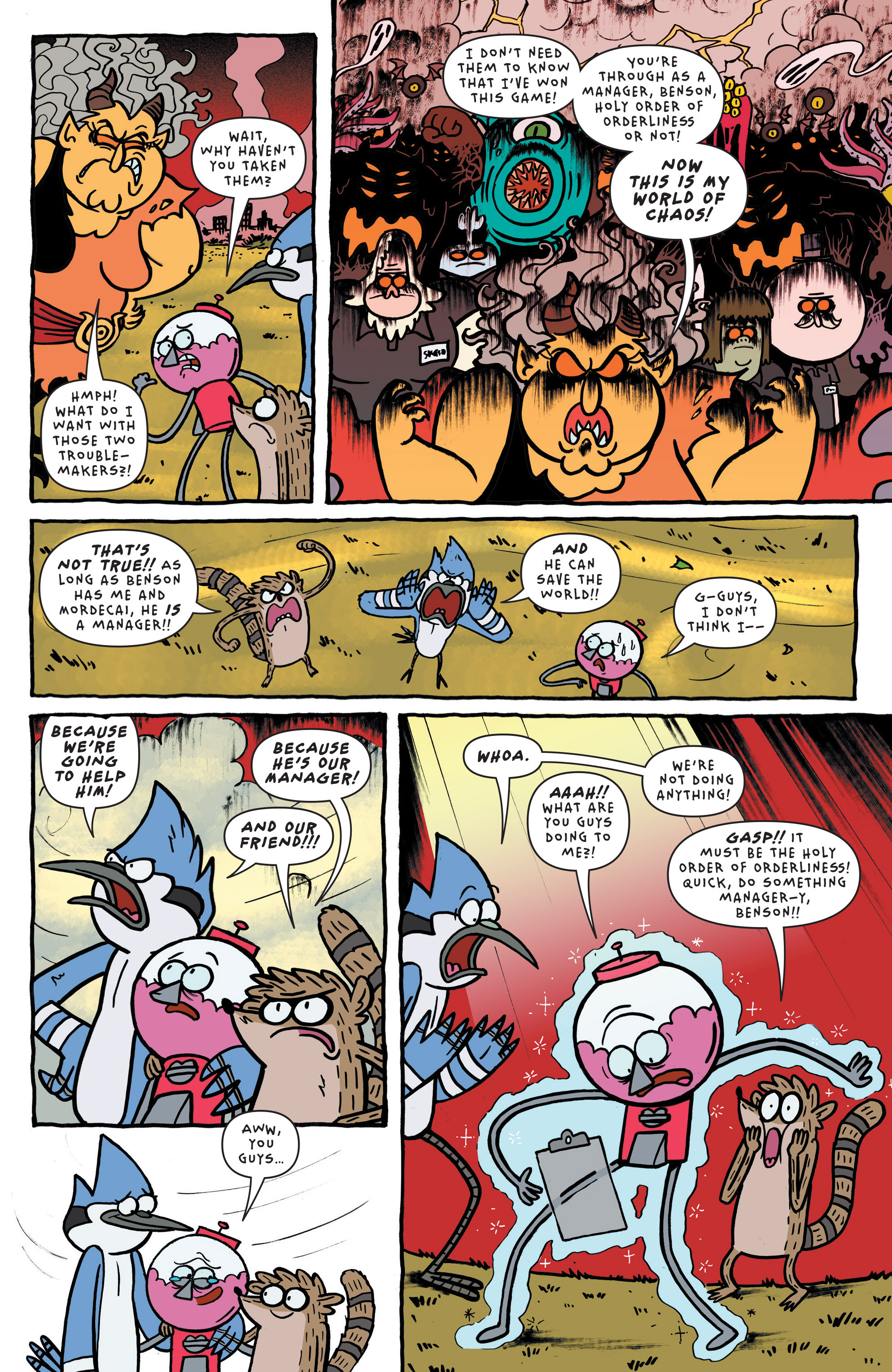 Read online Regular Show comic - Issue #40
