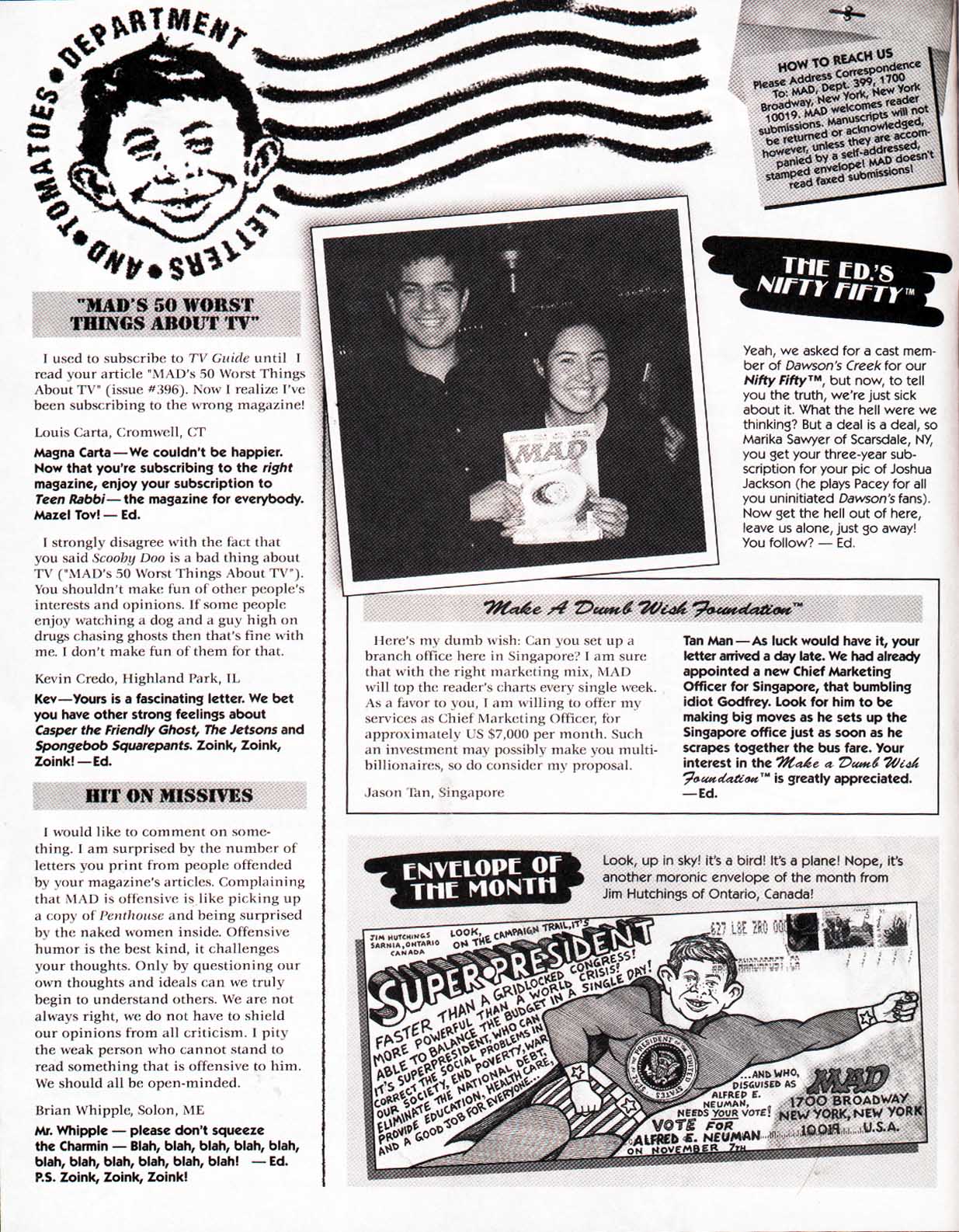 Read online MAD comic - Issue #399