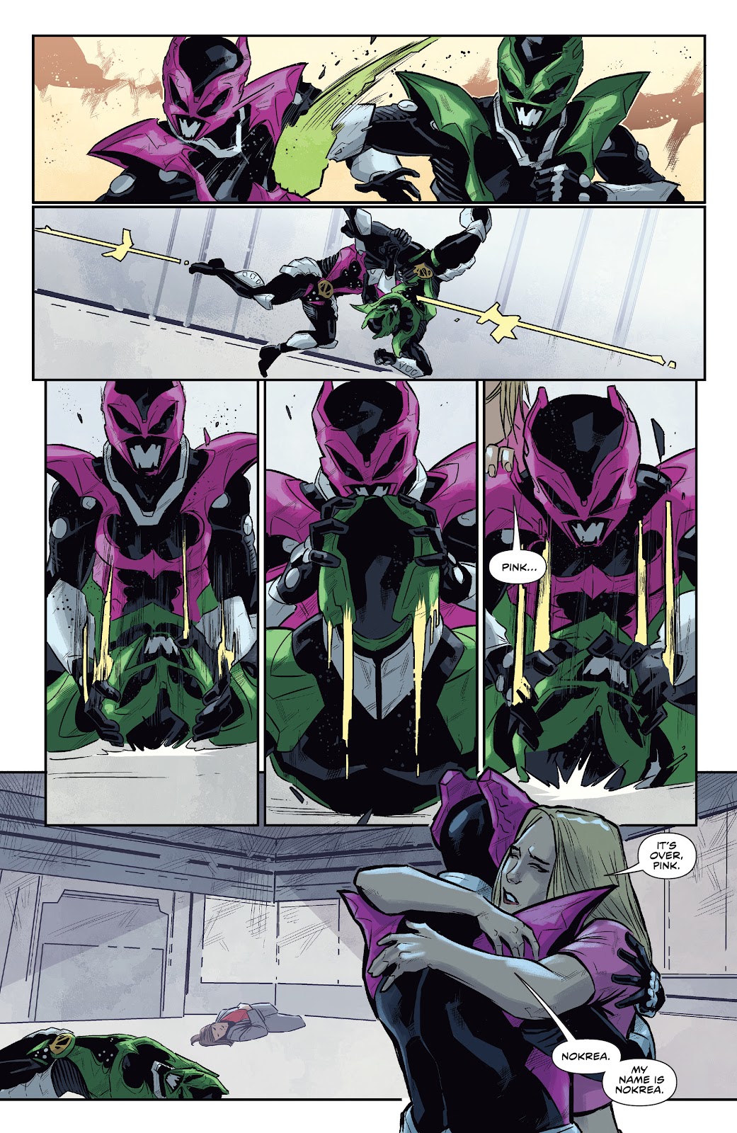 Read online Saban's Power Rangers: The Psycho Path comic - Issue # TPB