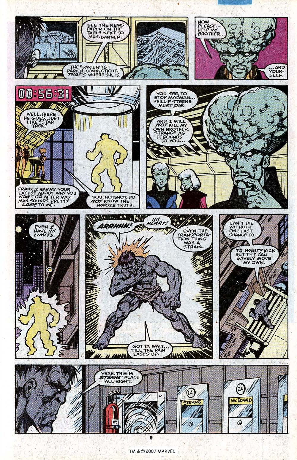 Read online The Incredible Hulk (1968) comic - Issue #367