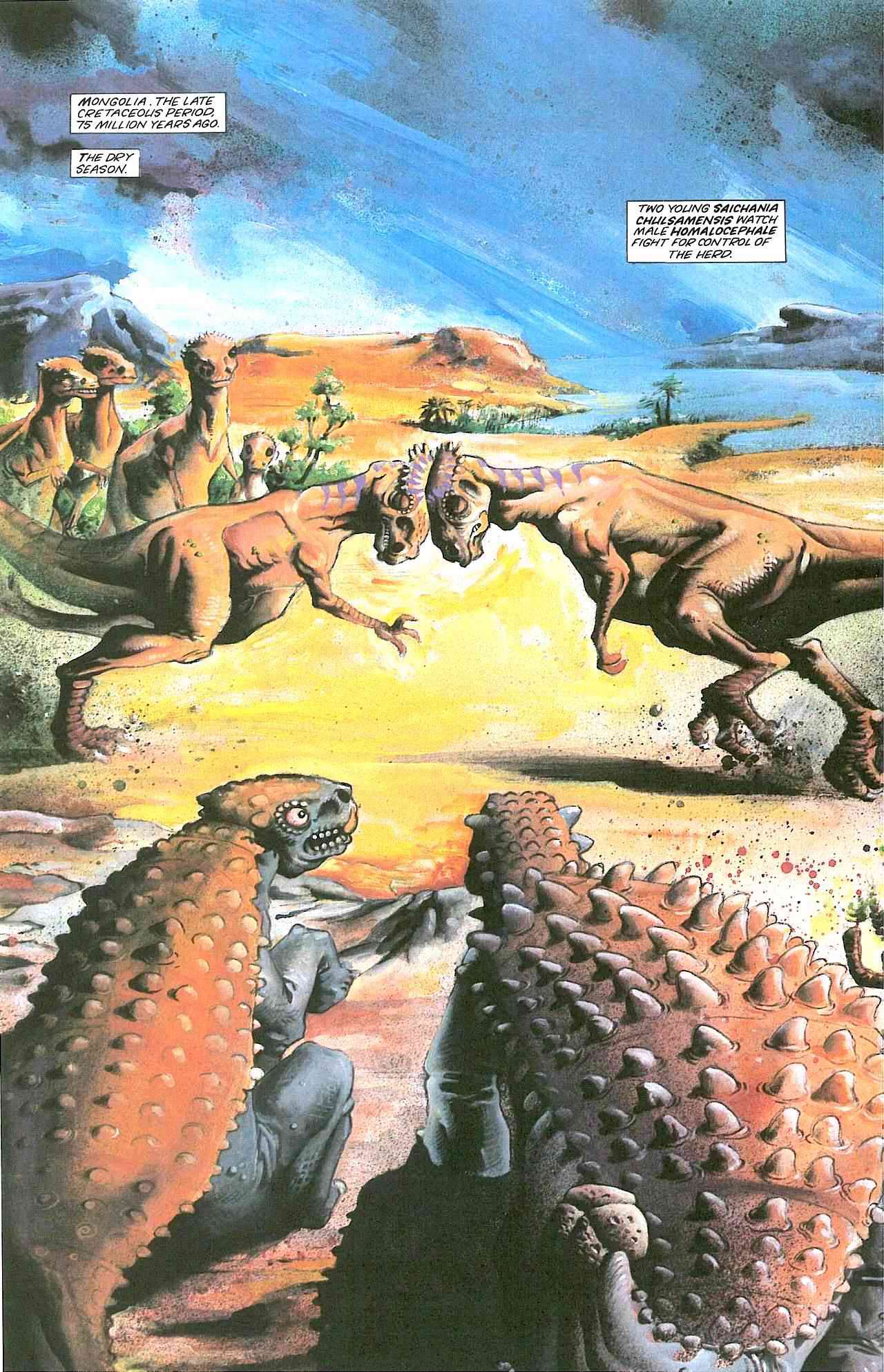 Read online Dinosaurs, A Celebration comic - Issue #4