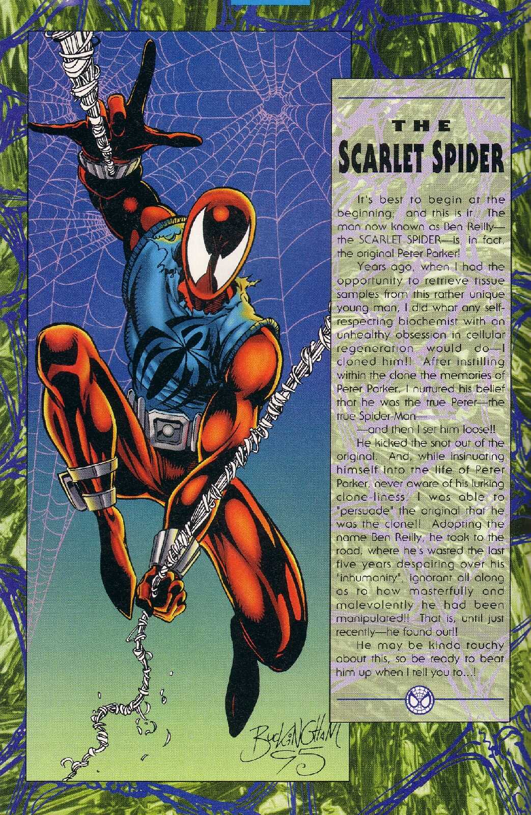Read online Spider-Man: The Jackal Files comic - Issue # Full