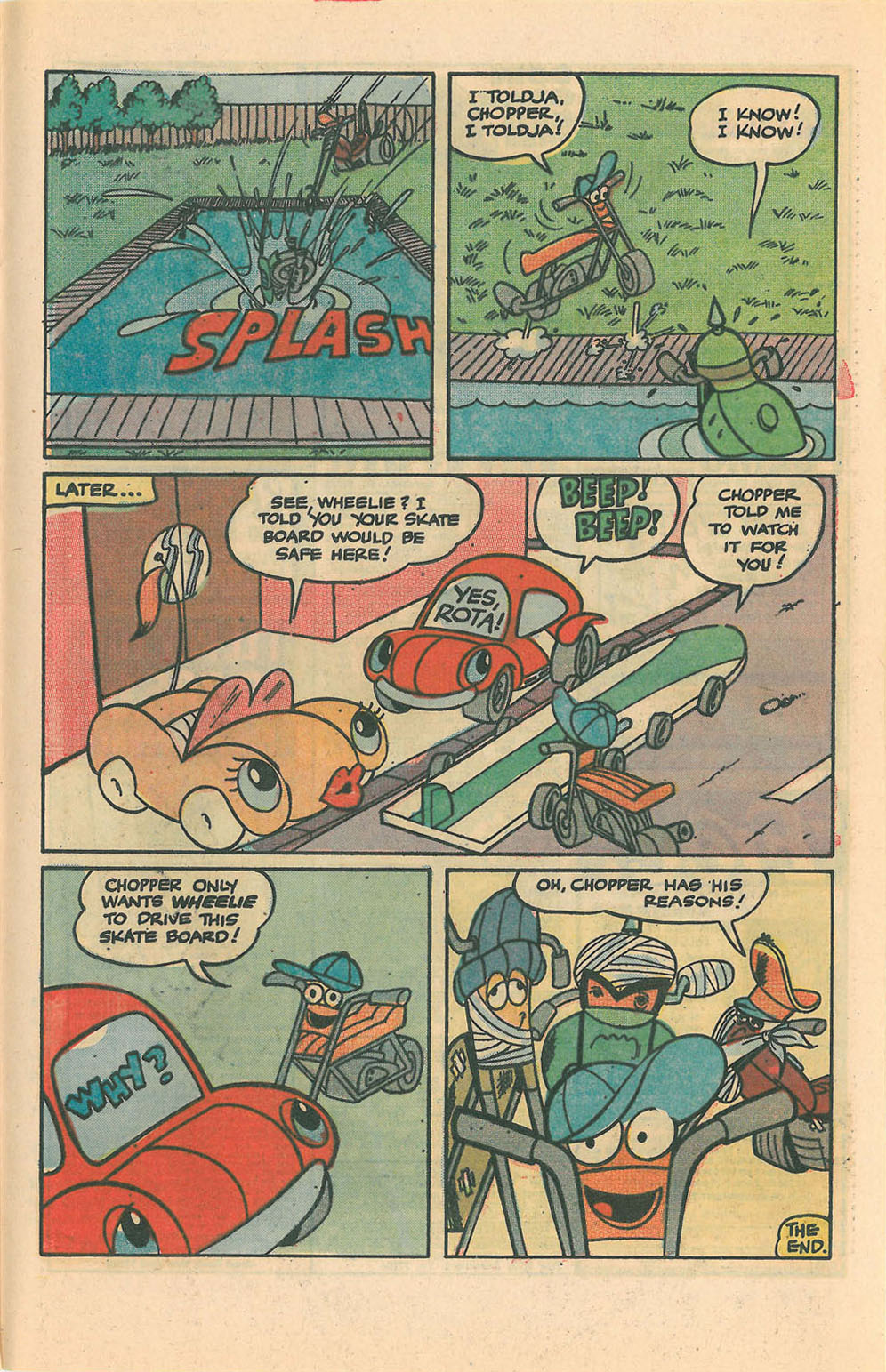Read online Wheelie and the Chopper Bunch comic - Issue #5