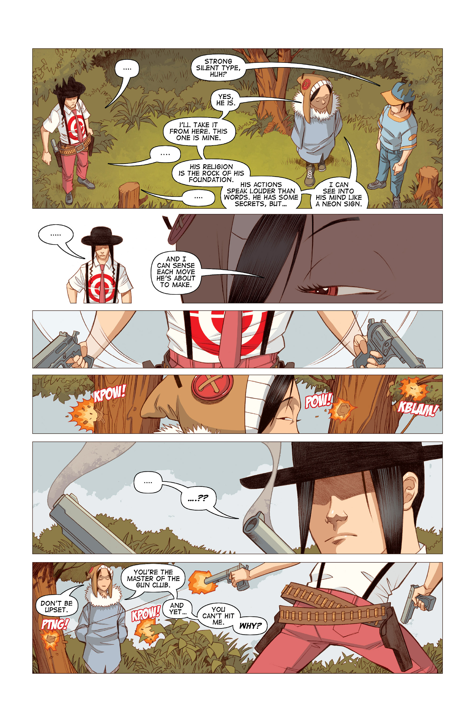 Read online Five Weapons comic - Issue #10