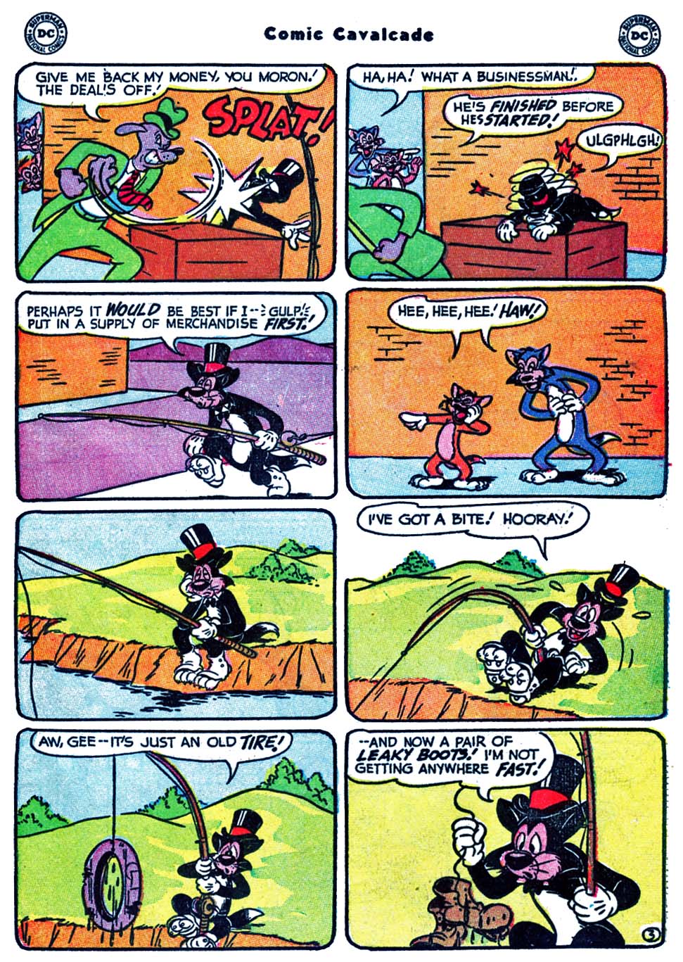 Read online Comic Cavalcade comic - Issue #63