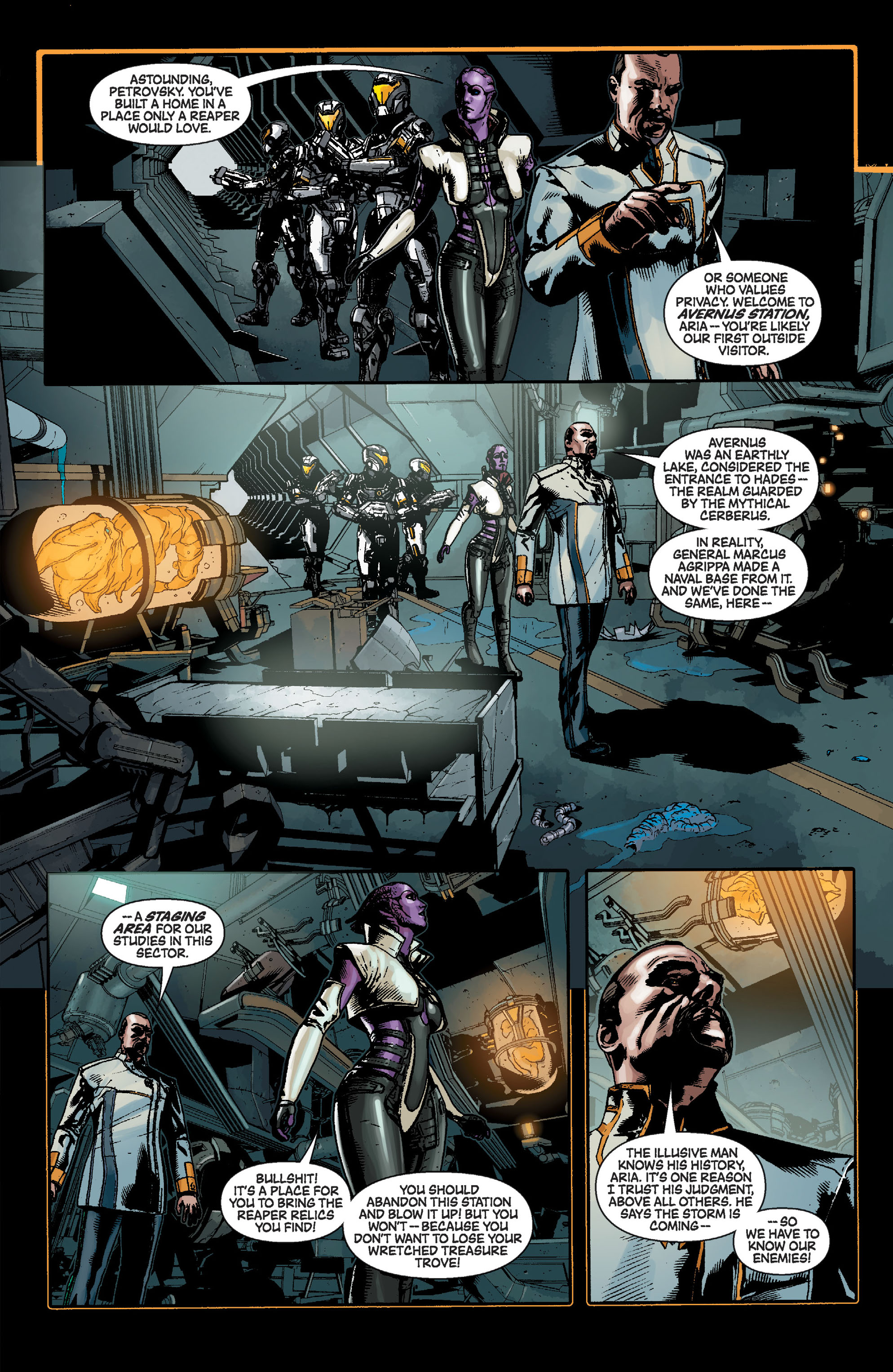 Read online Mass Effect: Invasion comic - Issue # TPB