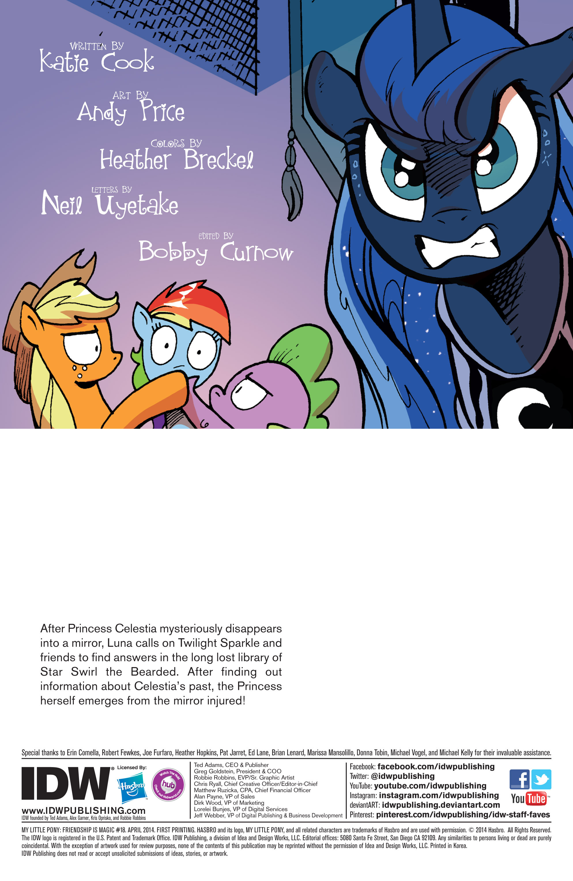 Read online My Little Pony: Friendship is Magic comic - Issue #18