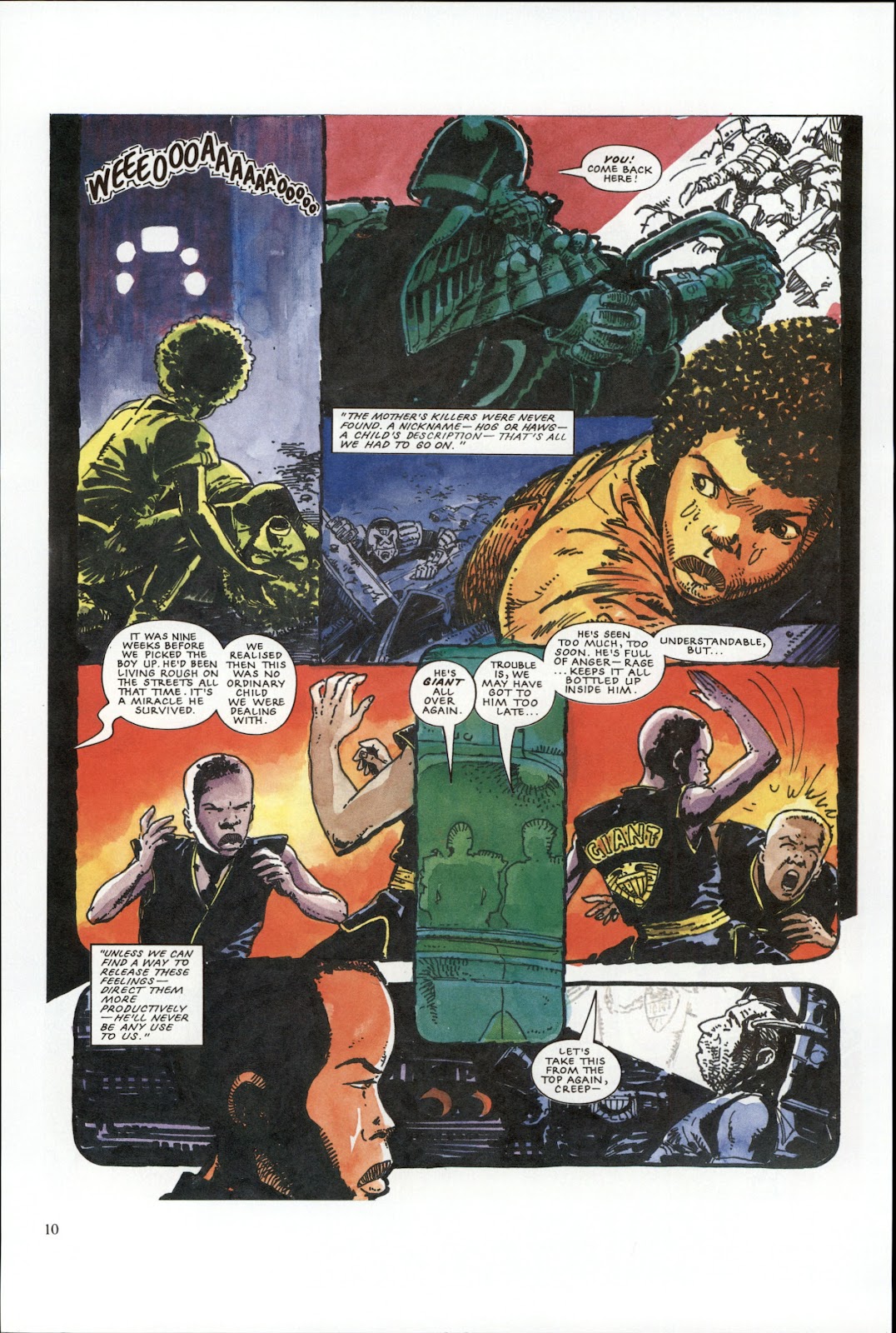 Read online Dredd Rules! comic - Issue #17