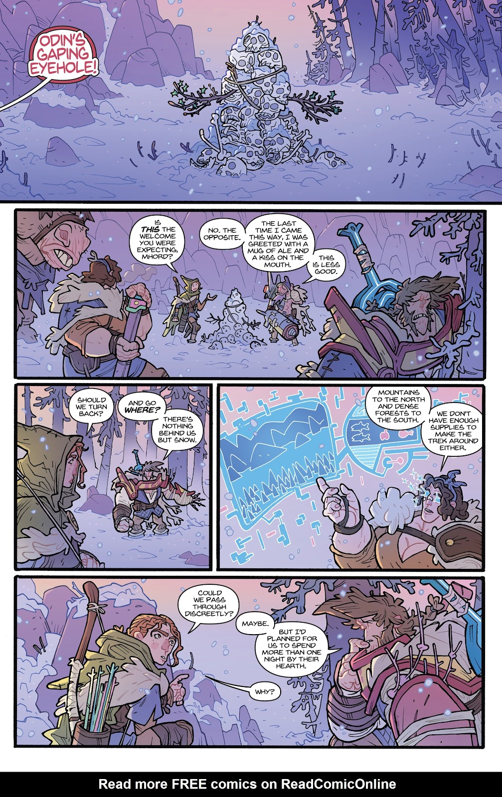 Read online The Spider King: Frostbite comic - Issue # Full