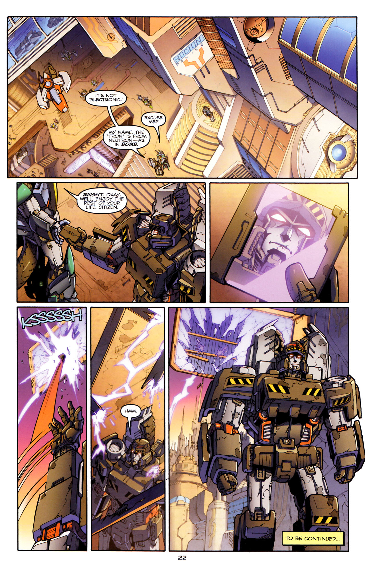Read online The Transformers (2009) comic - Issue #22