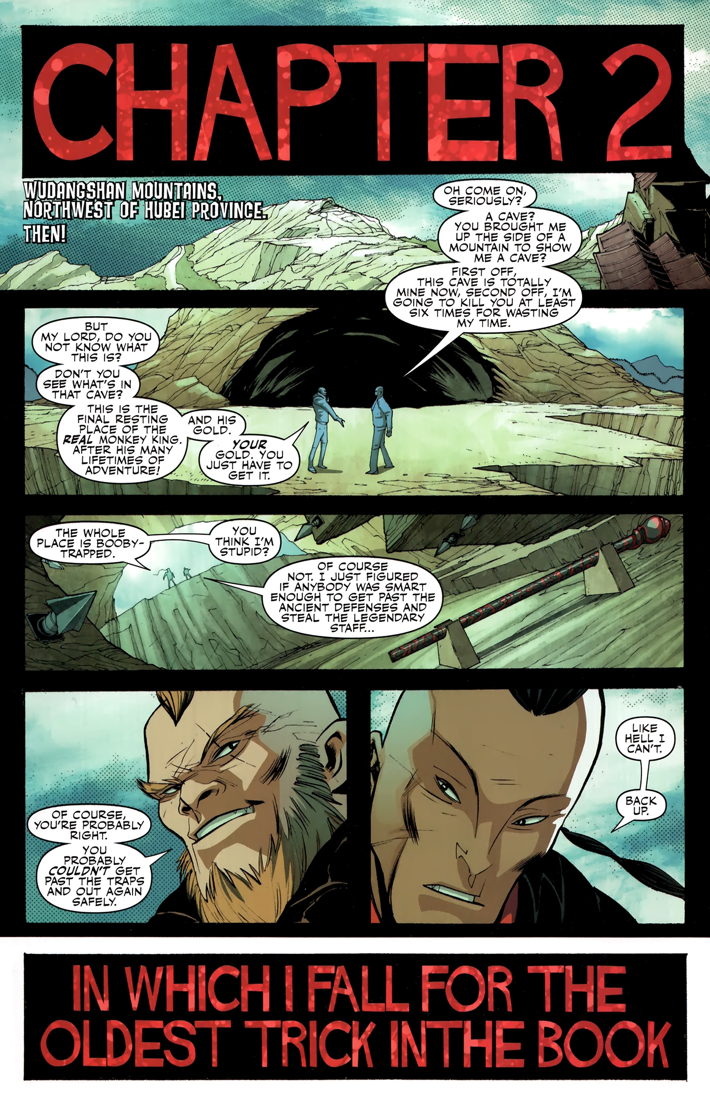 Read online Fear Itself: The Monkey King comic - Issue # Full