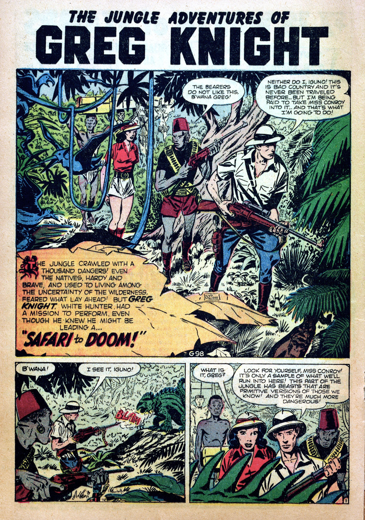 Read online Lorna, The Jungle Girl comic - Issue #14