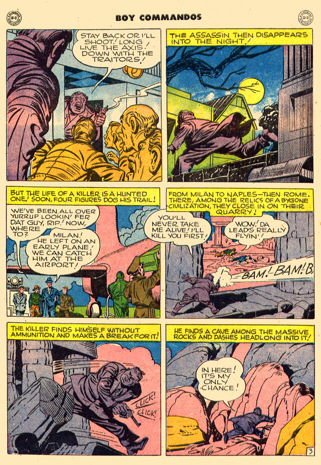 Read online Boy Commandos comic - Issue #15