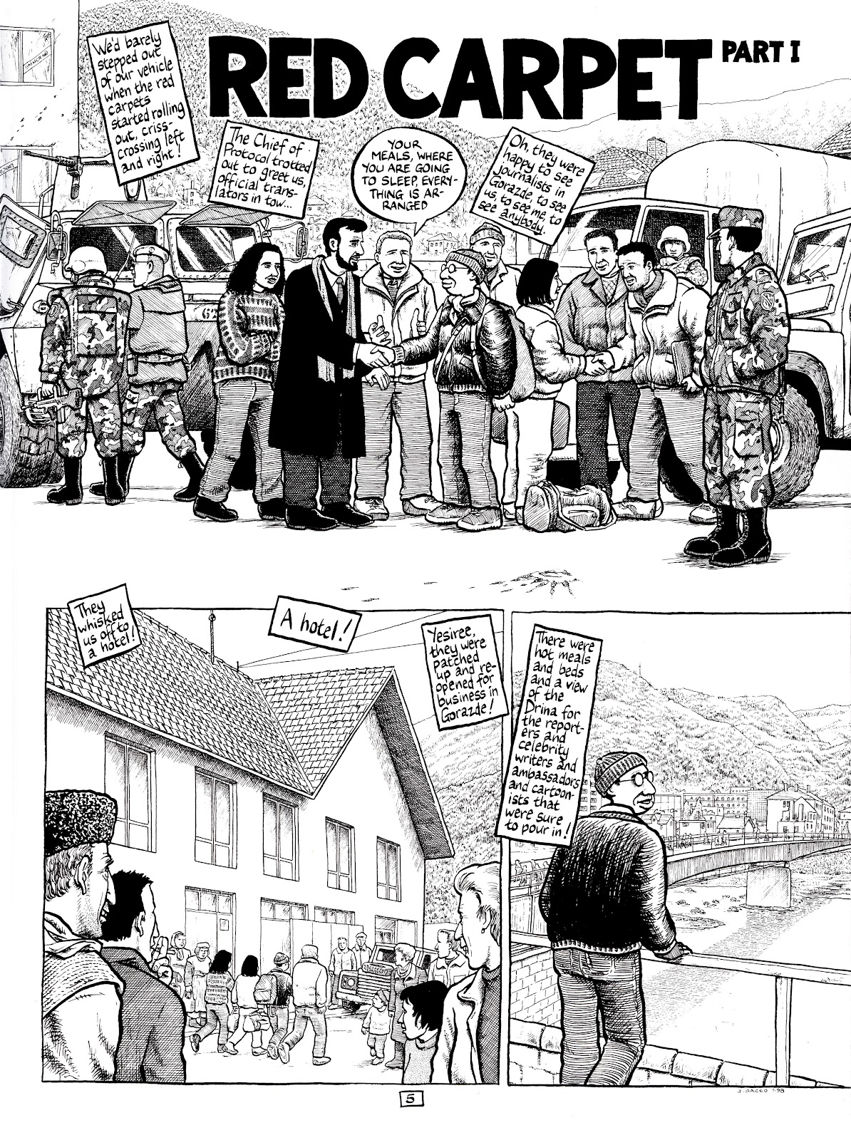 Read online Safe Area Goražde comic - Issue # TPB (Part 1)