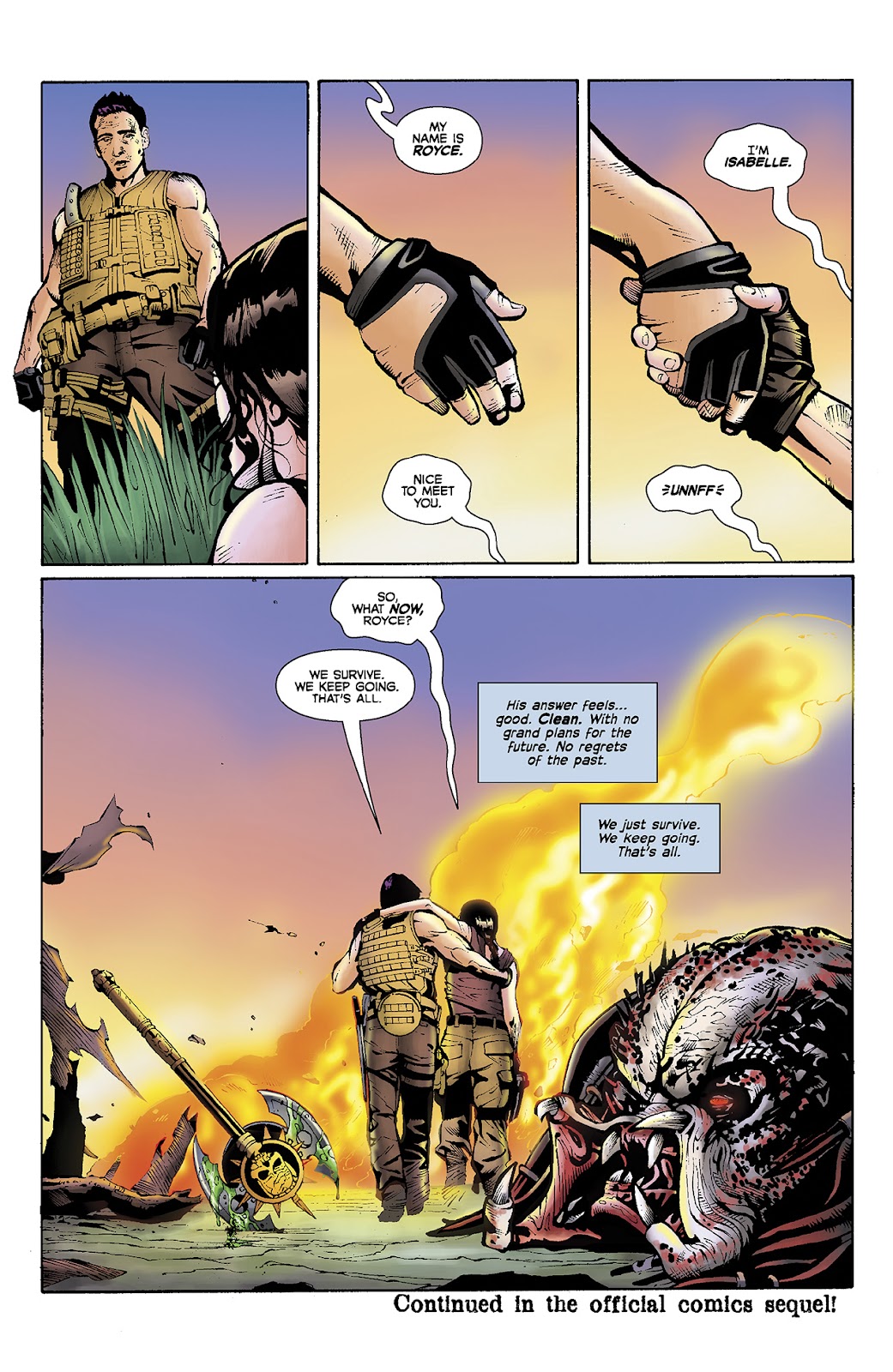 Read online Predators Film Adaptation comic - Issue # Full