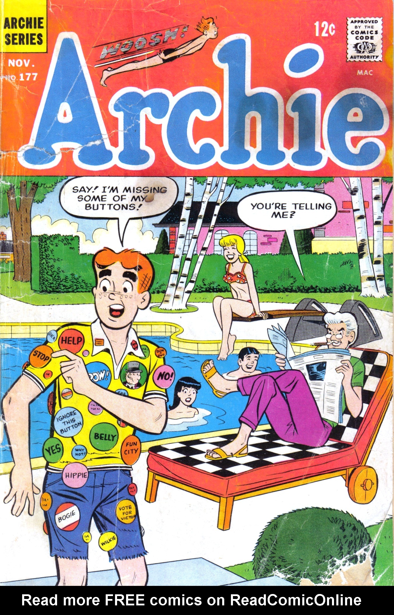 Read online Archie (1960) comic - Issue #177