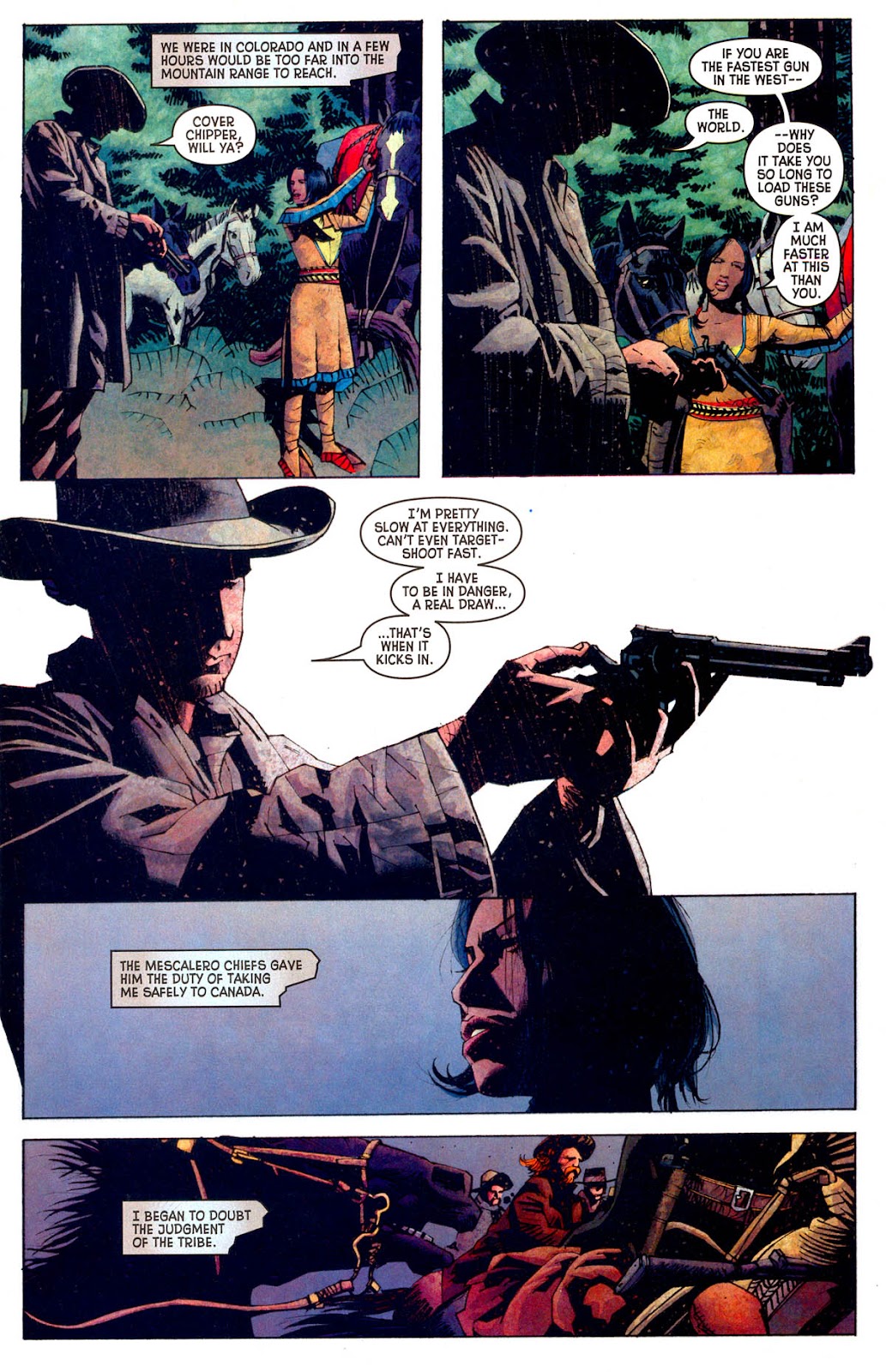 Read online Marvel Westerns: Outlaw Files comic - Issue #Marvel ...