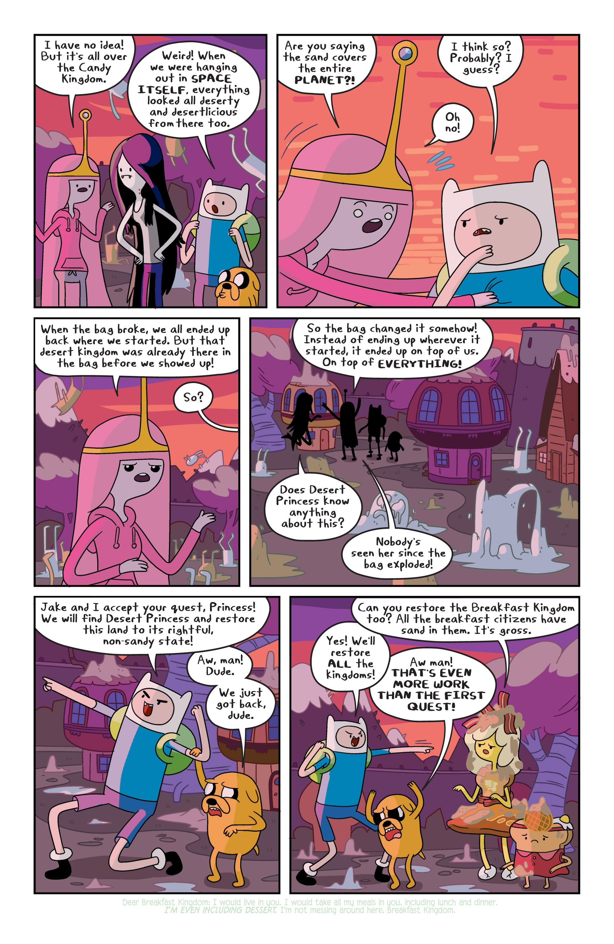 Read online Adventure Time comic - Issue #4
