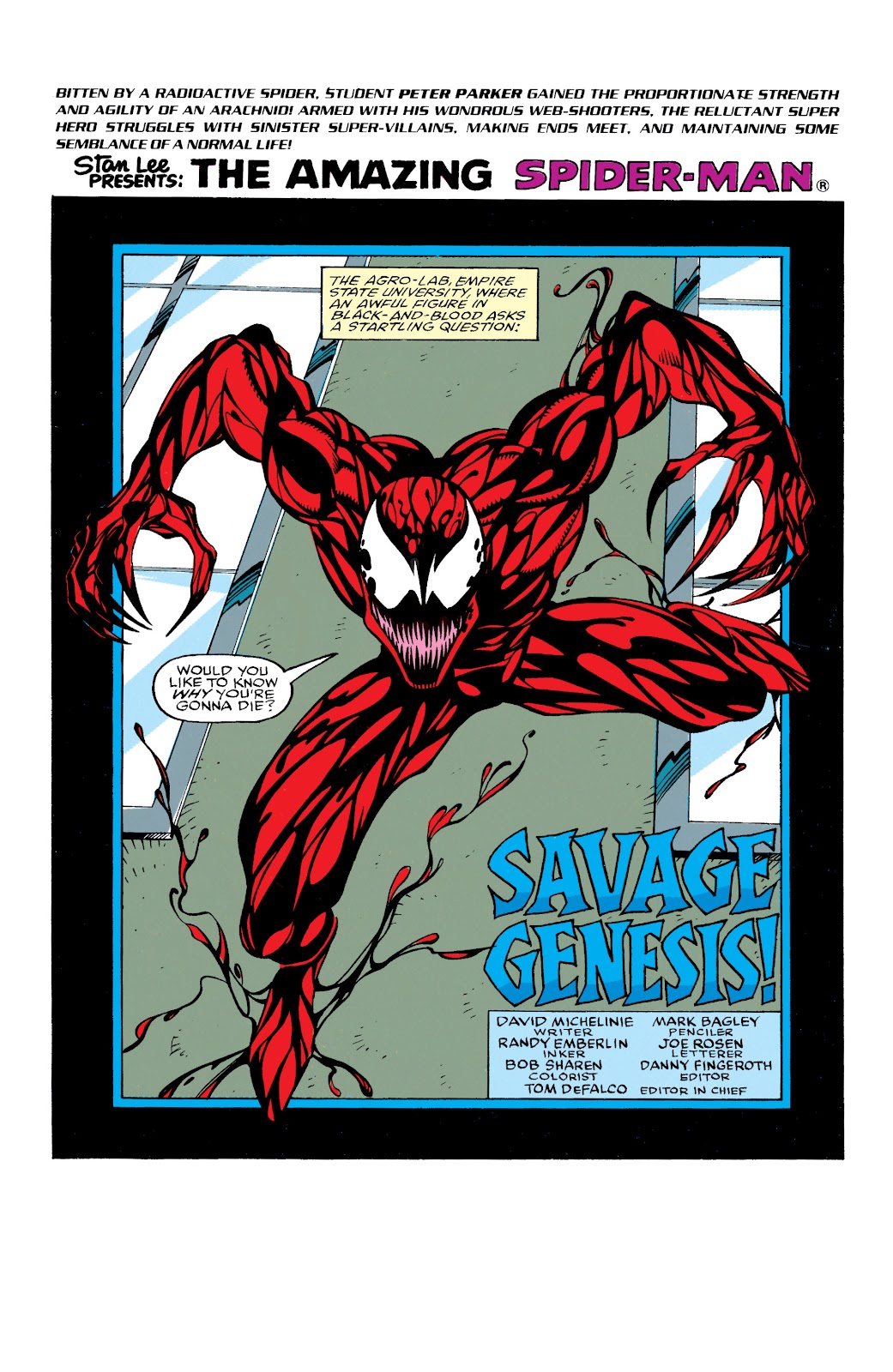 Read online Carnage Classic comic - Issue # TPB (Part 1)