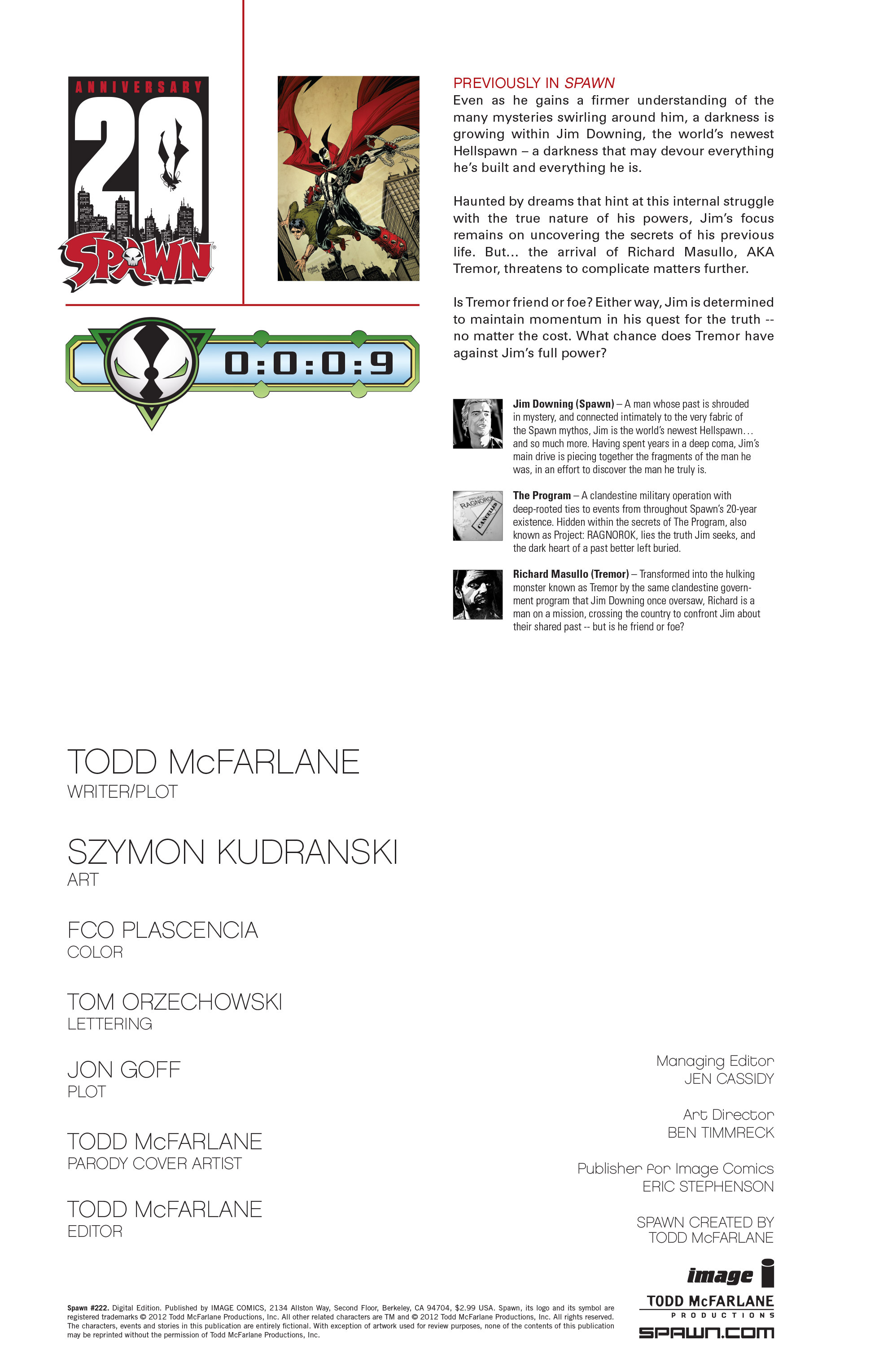 Read online Spawn comic - Issue #222