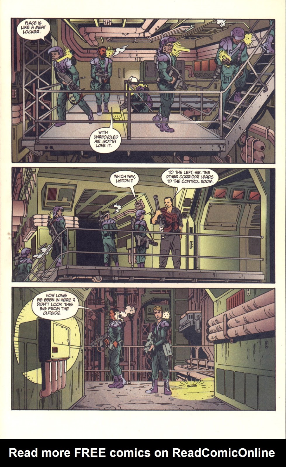 Read online Aliens: Colonial Marines comic - Issue #8