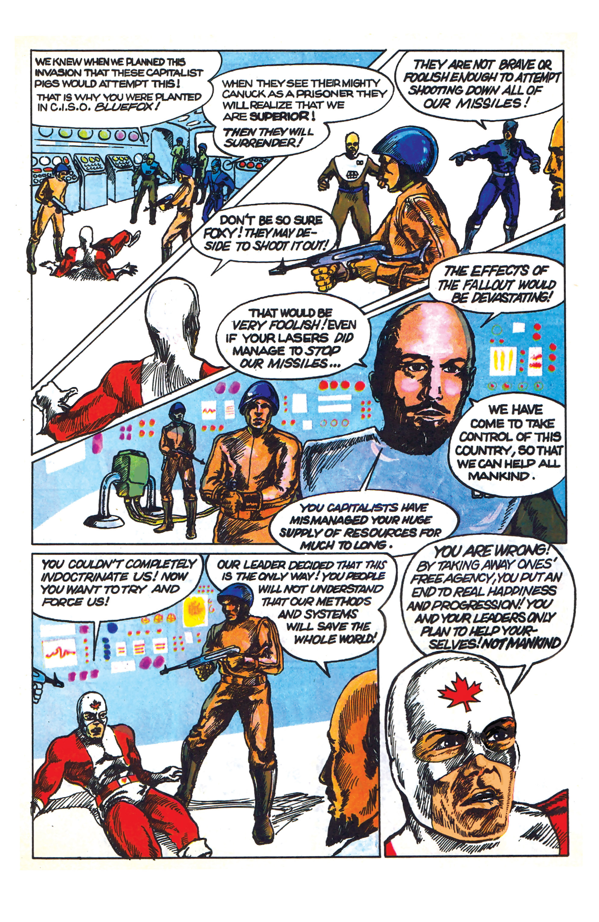 Read online Captain Canuck (1975) comic - Issue #1