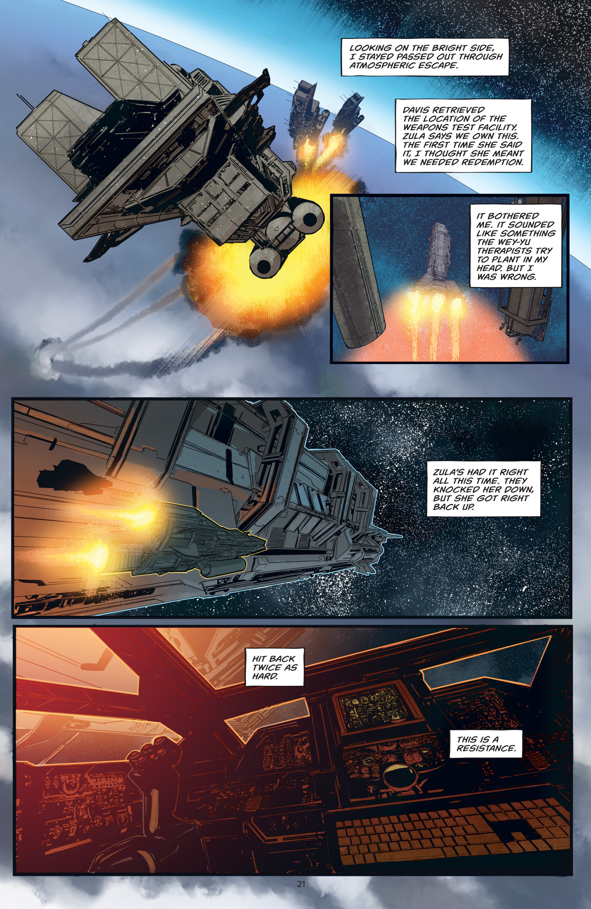 Read online Aliens: Resistance comic - Issue # _TPB