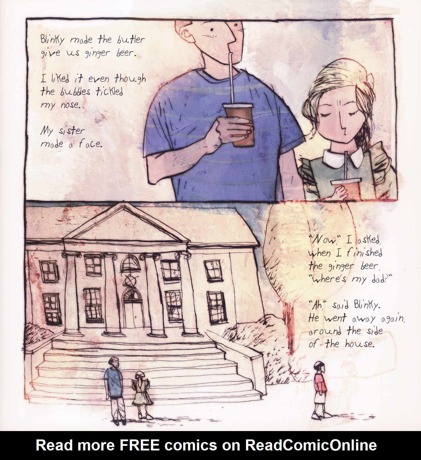 Read online The Day I Swapped My Dad For Two Goldfish comic - Issue # Full