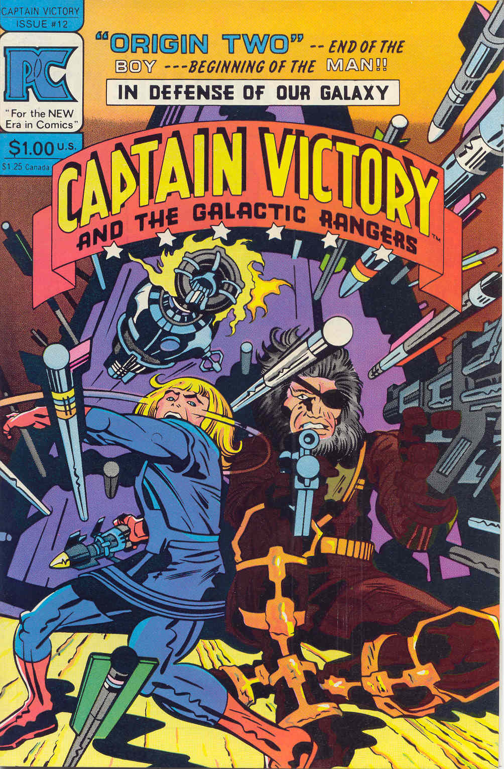 Read online Captain Victory and the Galactic Rangers (1981) comic ...
