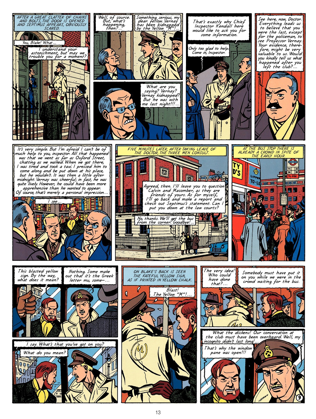 Read online Blake & Mortimer comic - Issue #1