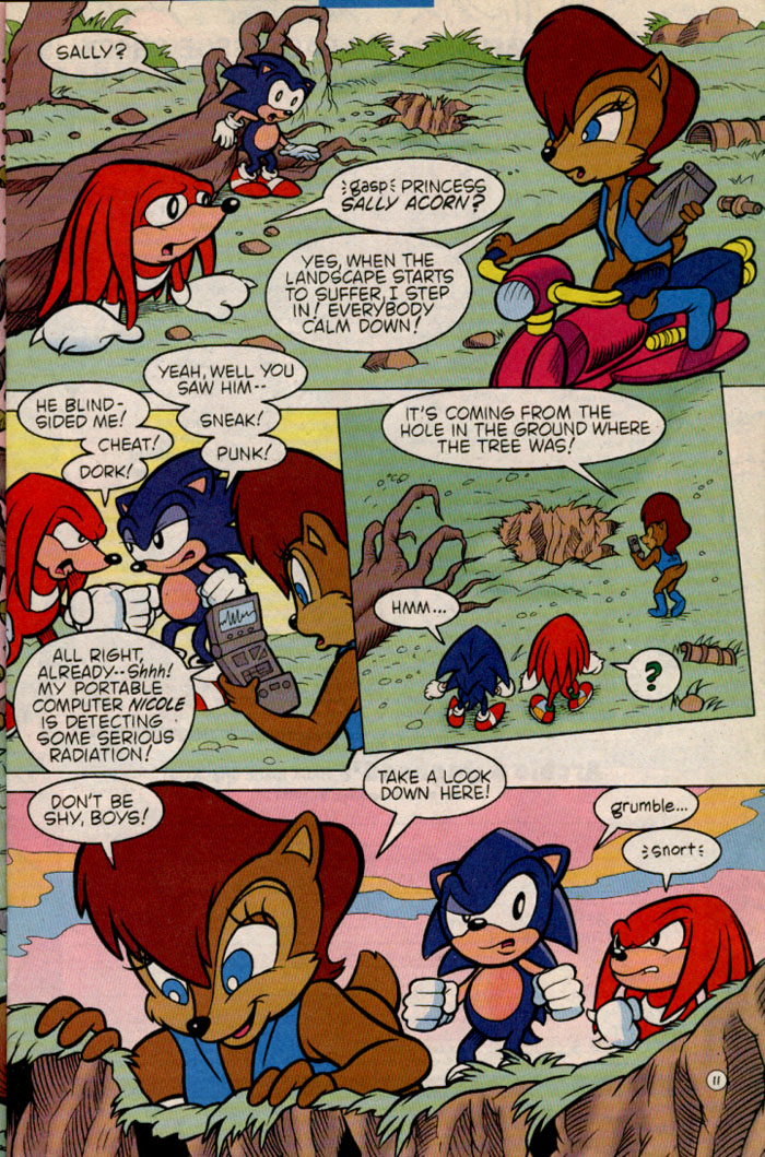 Read online Super Sonic vs. Hyper Knuckles comic - Issue # Full