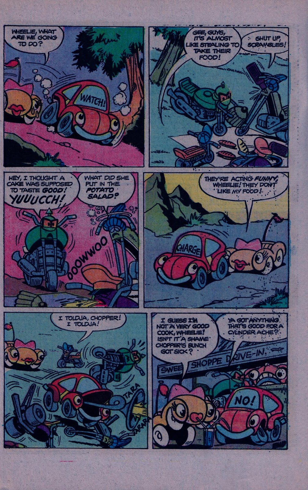 Read online Wheelie and the Chopper Bunch comic - Issue #7