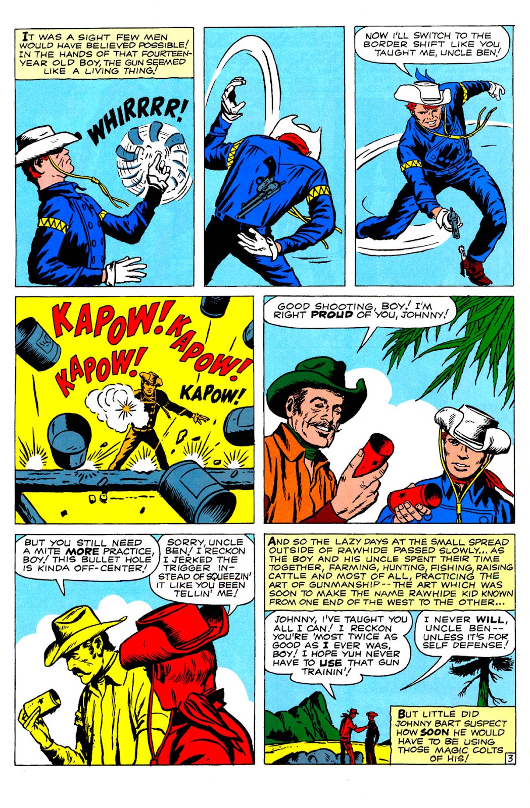 Read online Marvel Westerns: Outlaw Files comic - Issue #Marvel ...